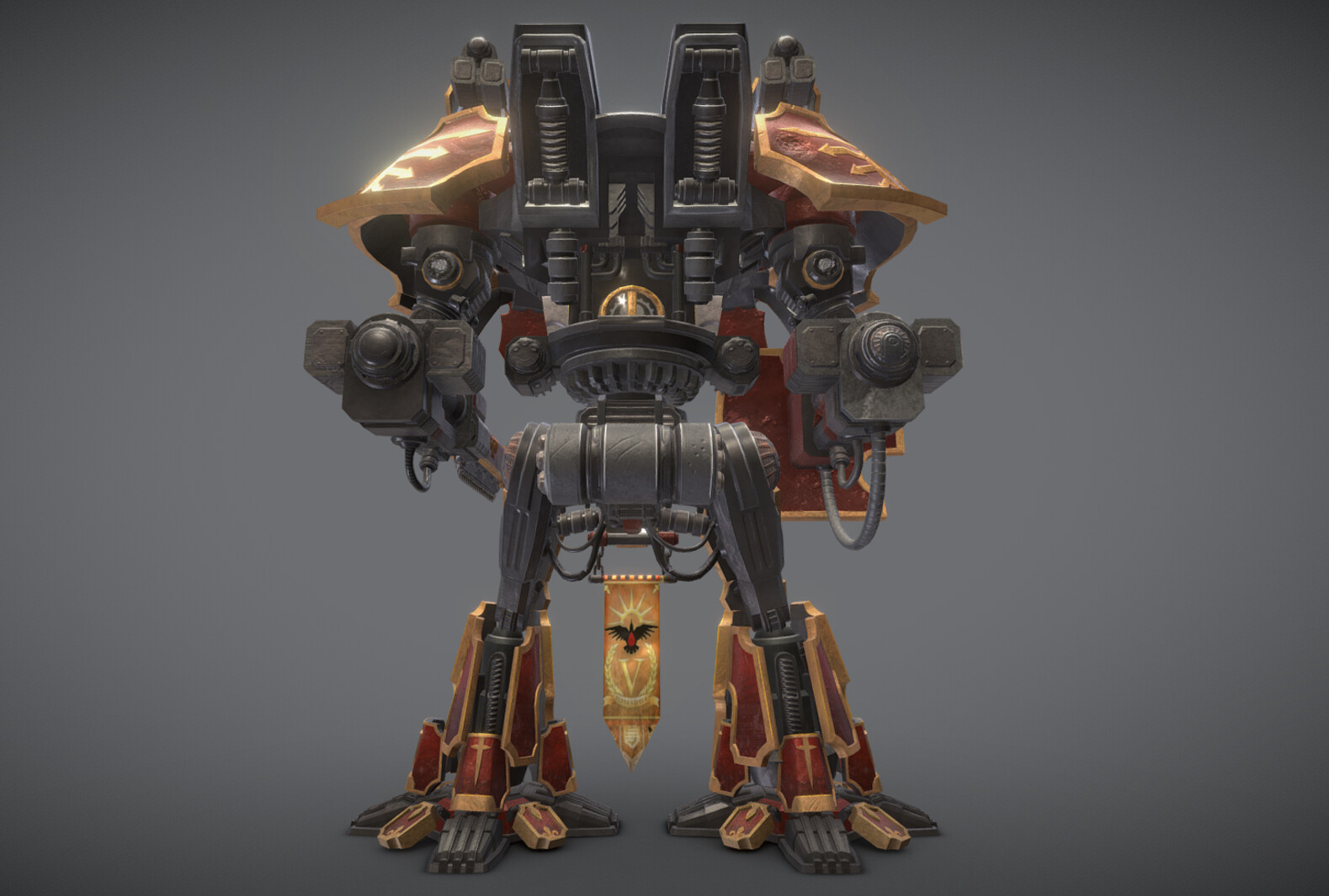 Benjamin Nixon - Imperator Warlord Titan - Rubio Bellator (Warhammer 40k)