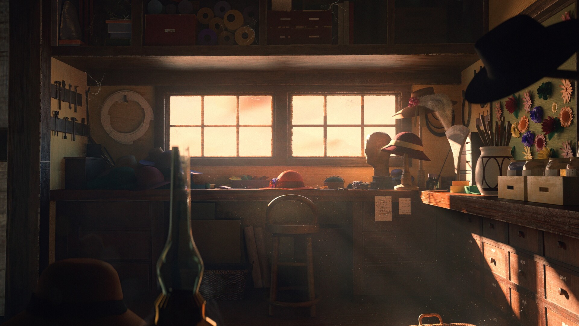 ArtStation - Sophie's Hat Shop From Howl's Moving Castle