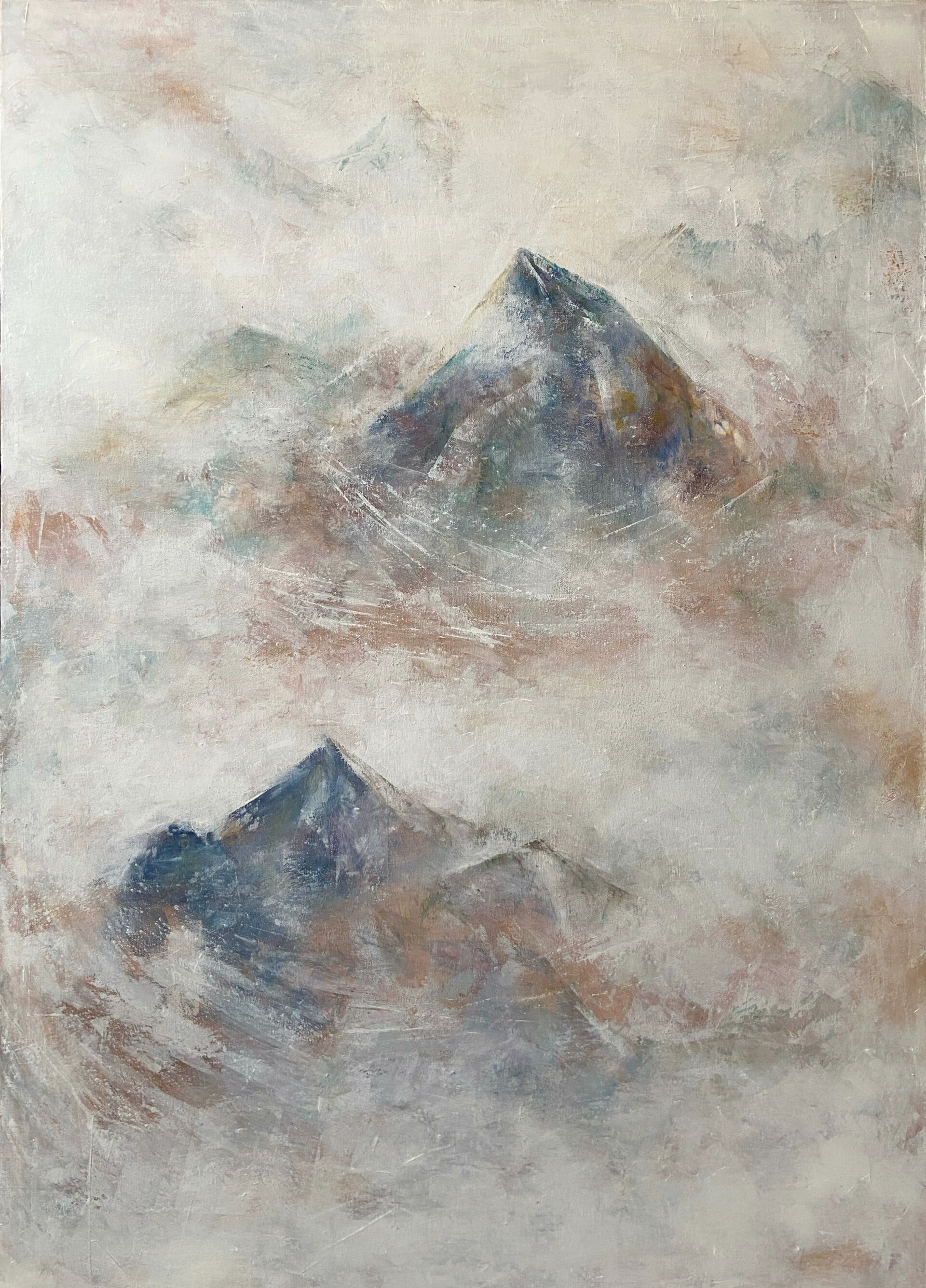 ArtStation - Cloudy mountains