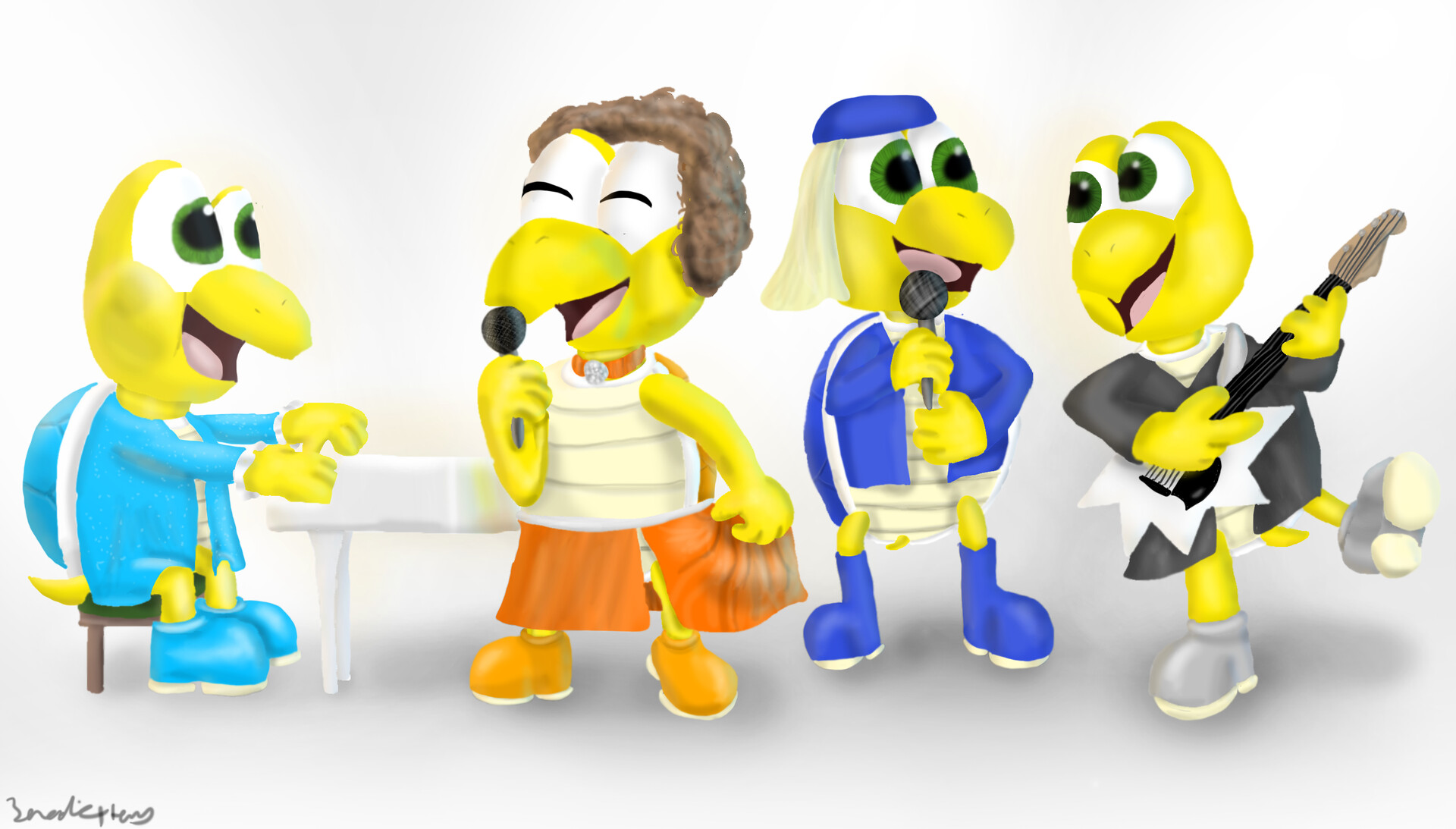 ArtStation - Koopa Troopas, Super Troopas