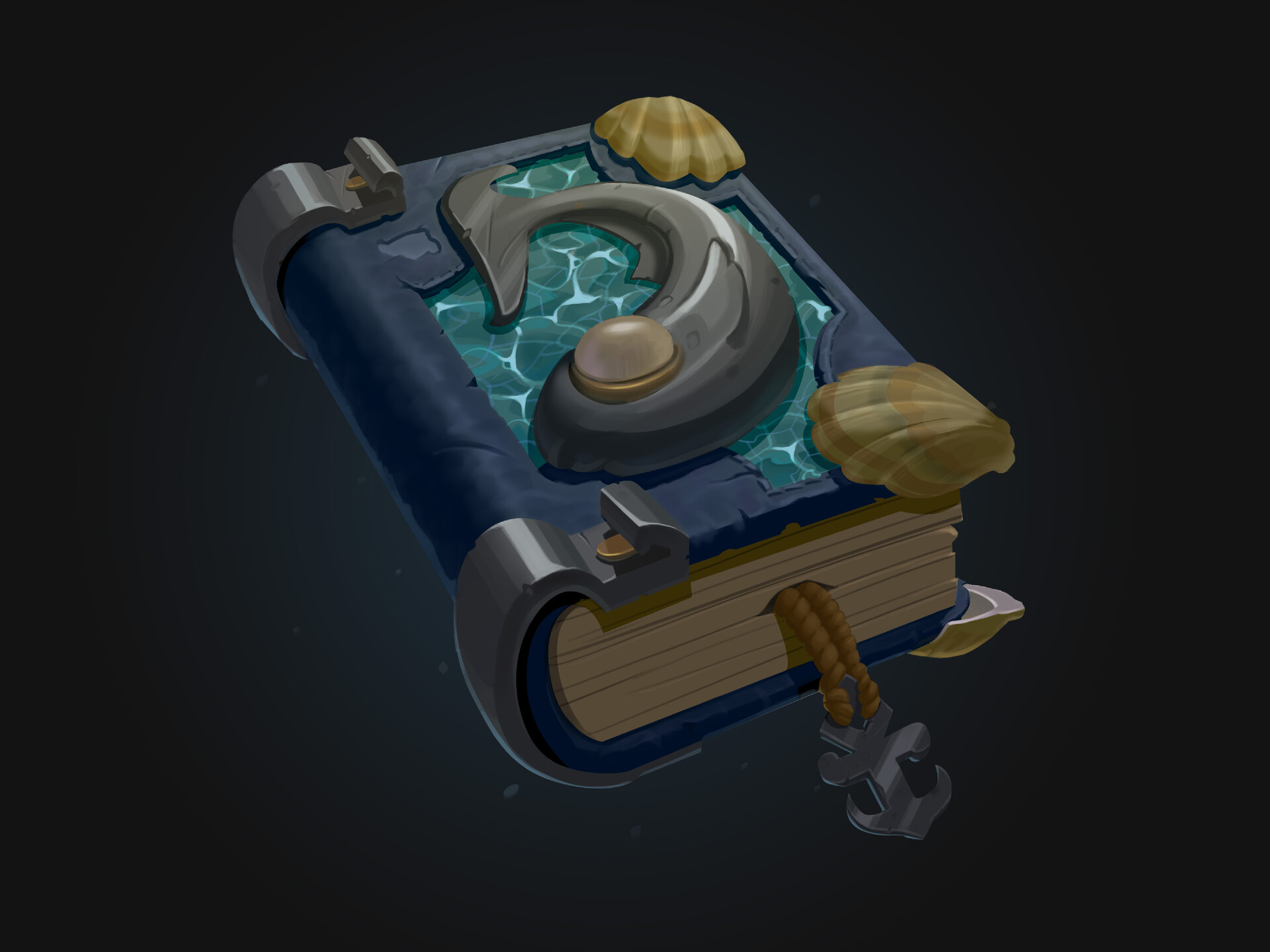 ArtStation - Book of water magician
