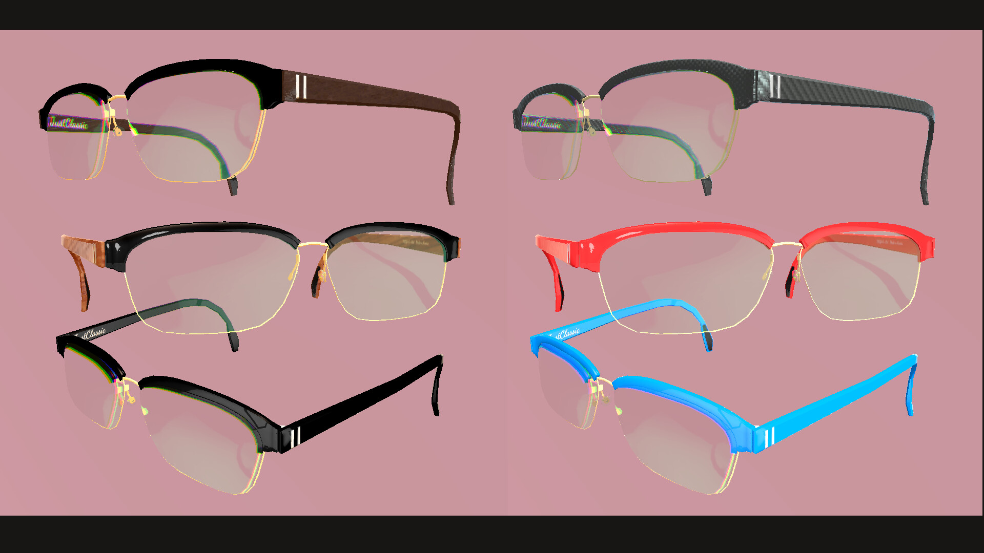 ArtStation - 60s eyeglasses