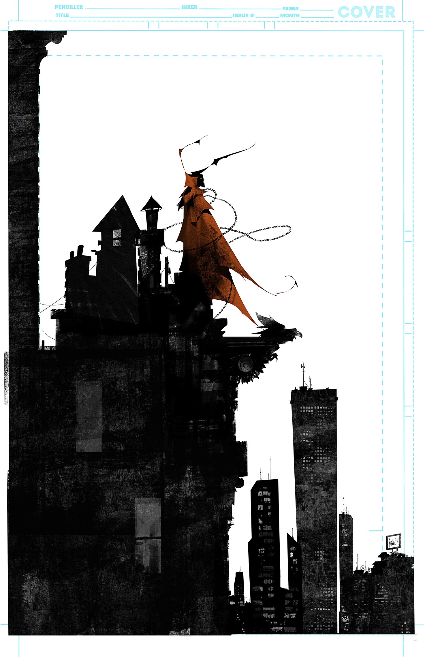 ArtStation - King Spawn #3 Cover