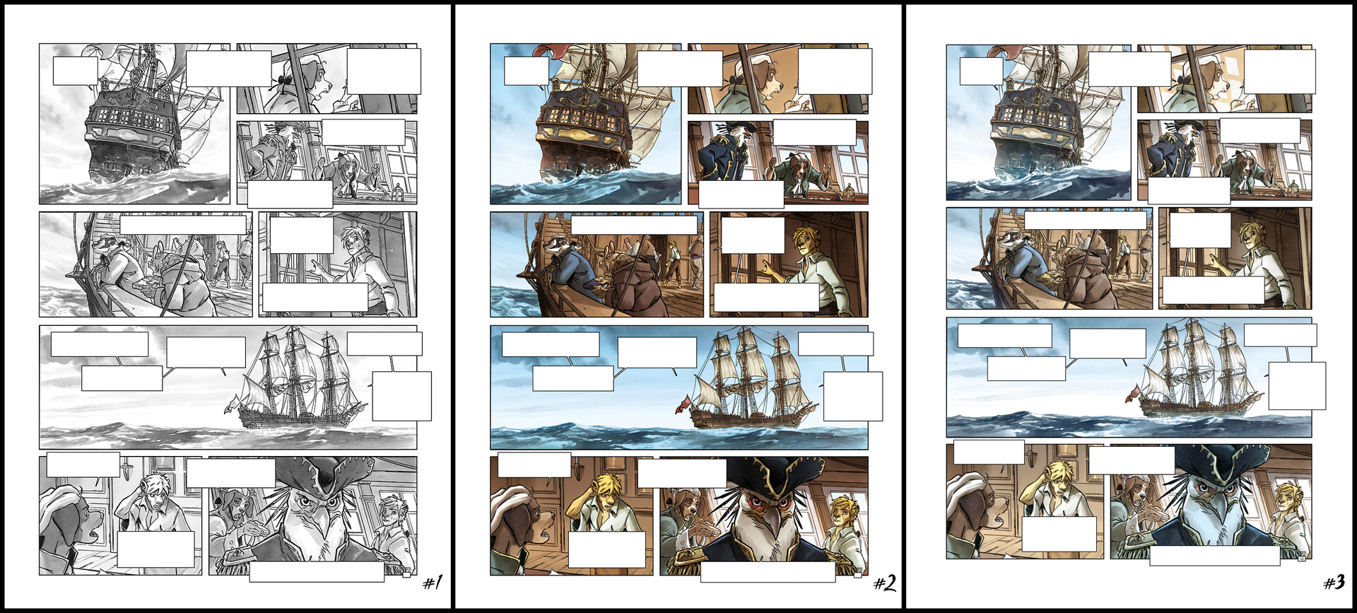 Pop - Jim Hawkins #2 | Comic book colors