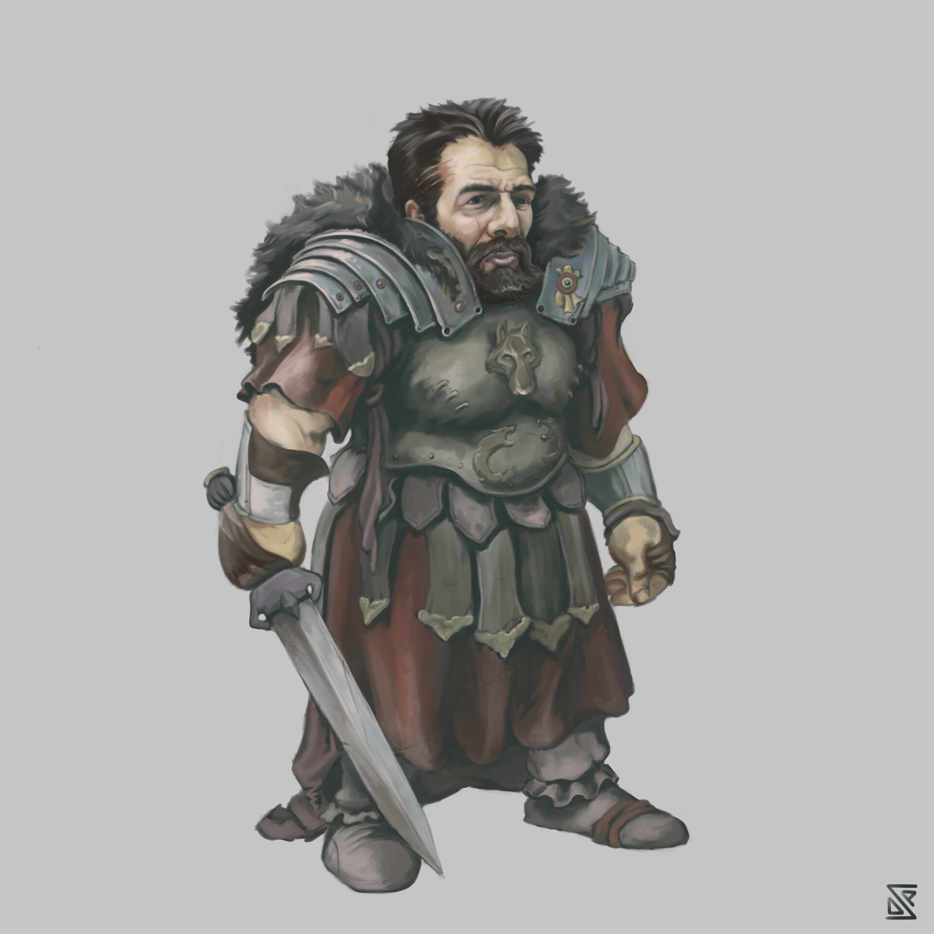 ArtStation - Dwarves of the peoples of the world#1