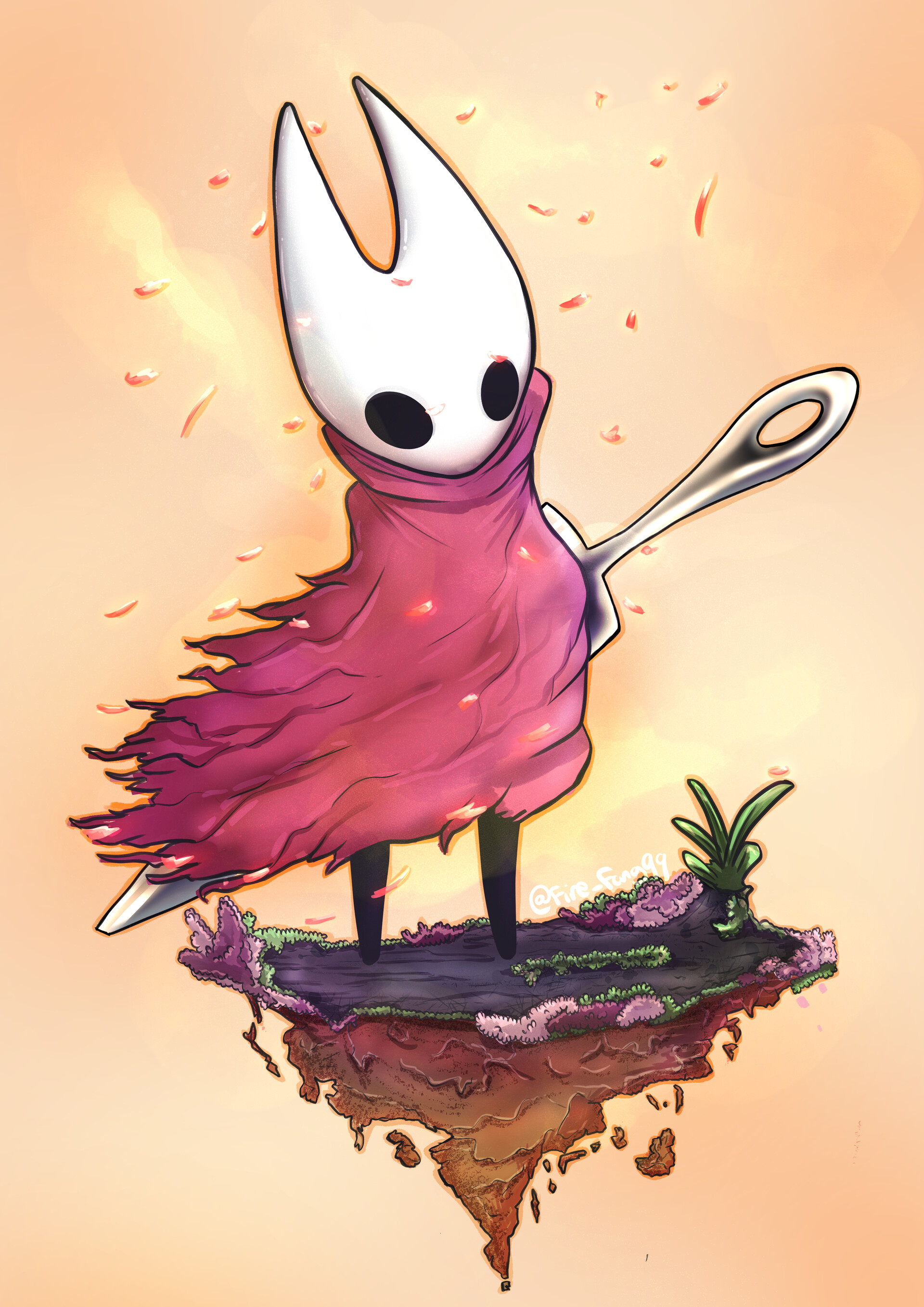 ArtStation - FANART Hornet- Hollow knight