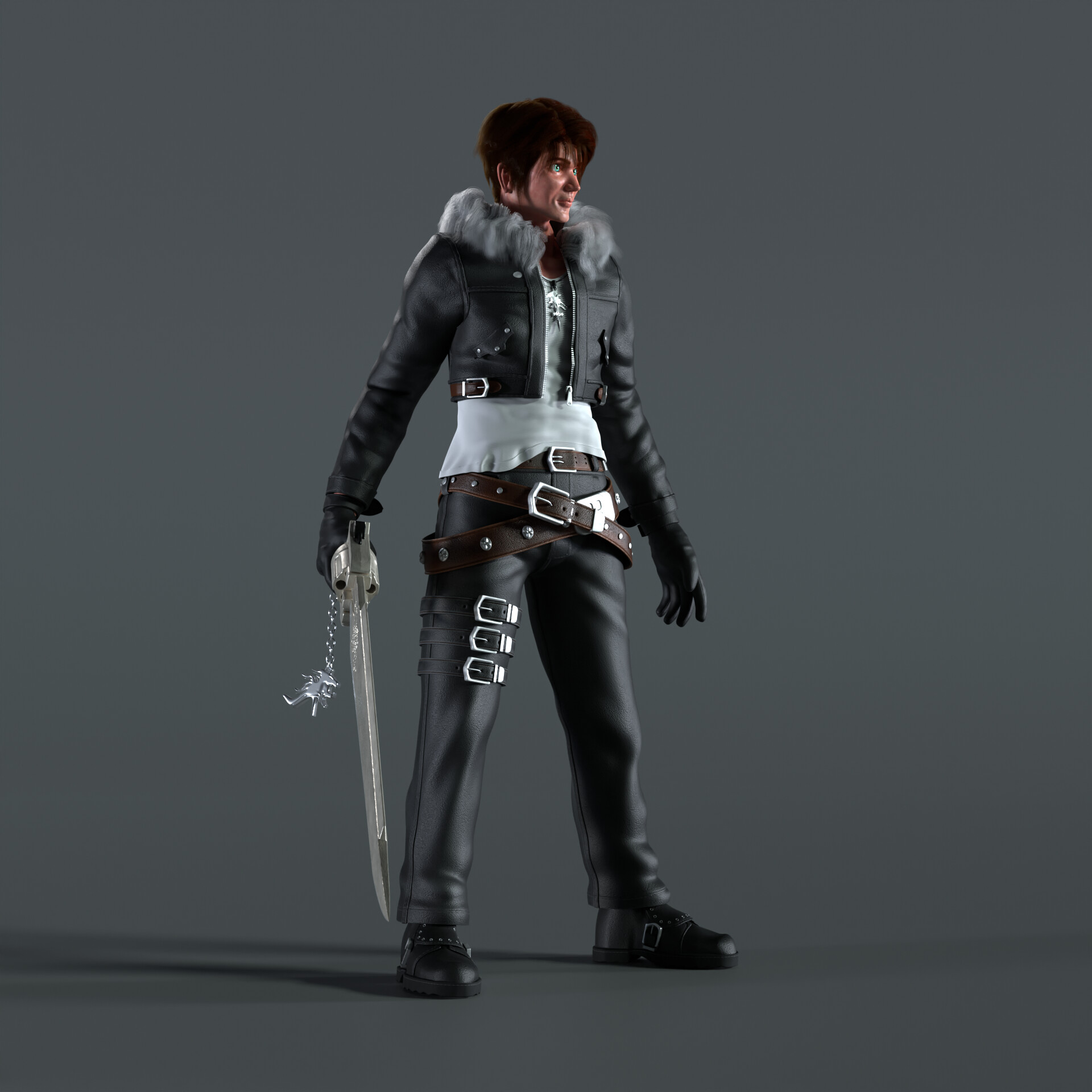 Final Fantasy 8 Squall Dissidia