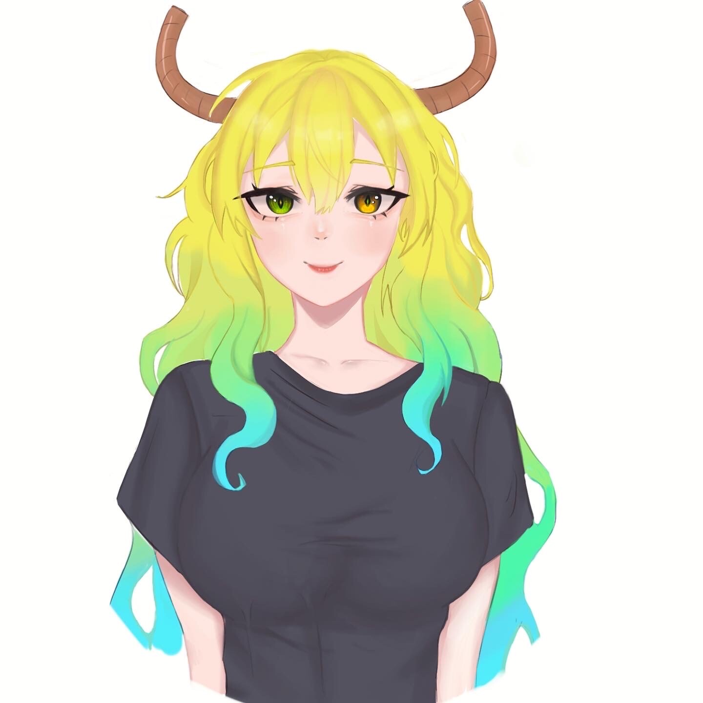 ArtStation - Lucoa - Quetzalcoatl fanart |KobayashiMaidDragon