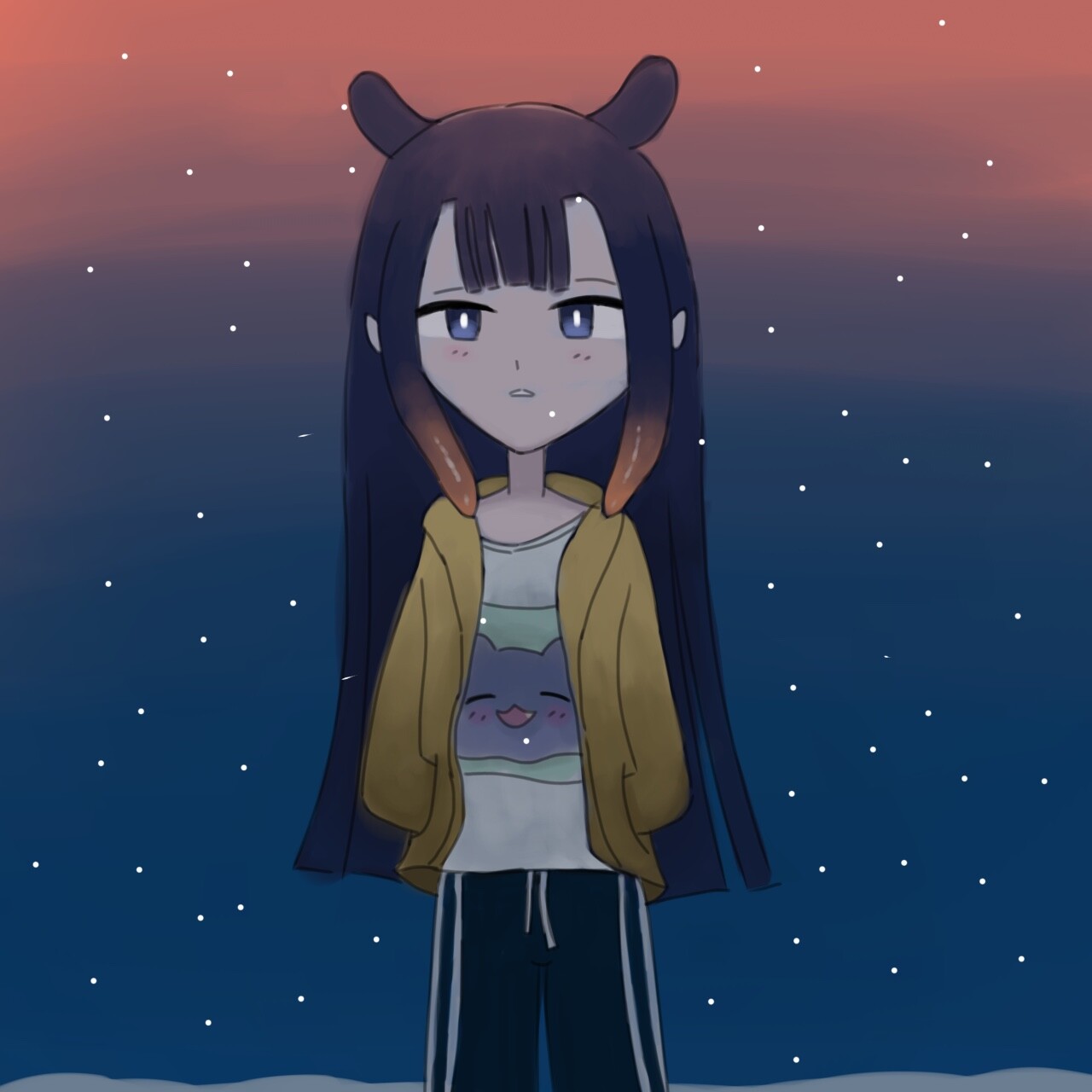 ArtStation - Ina in her PJs art