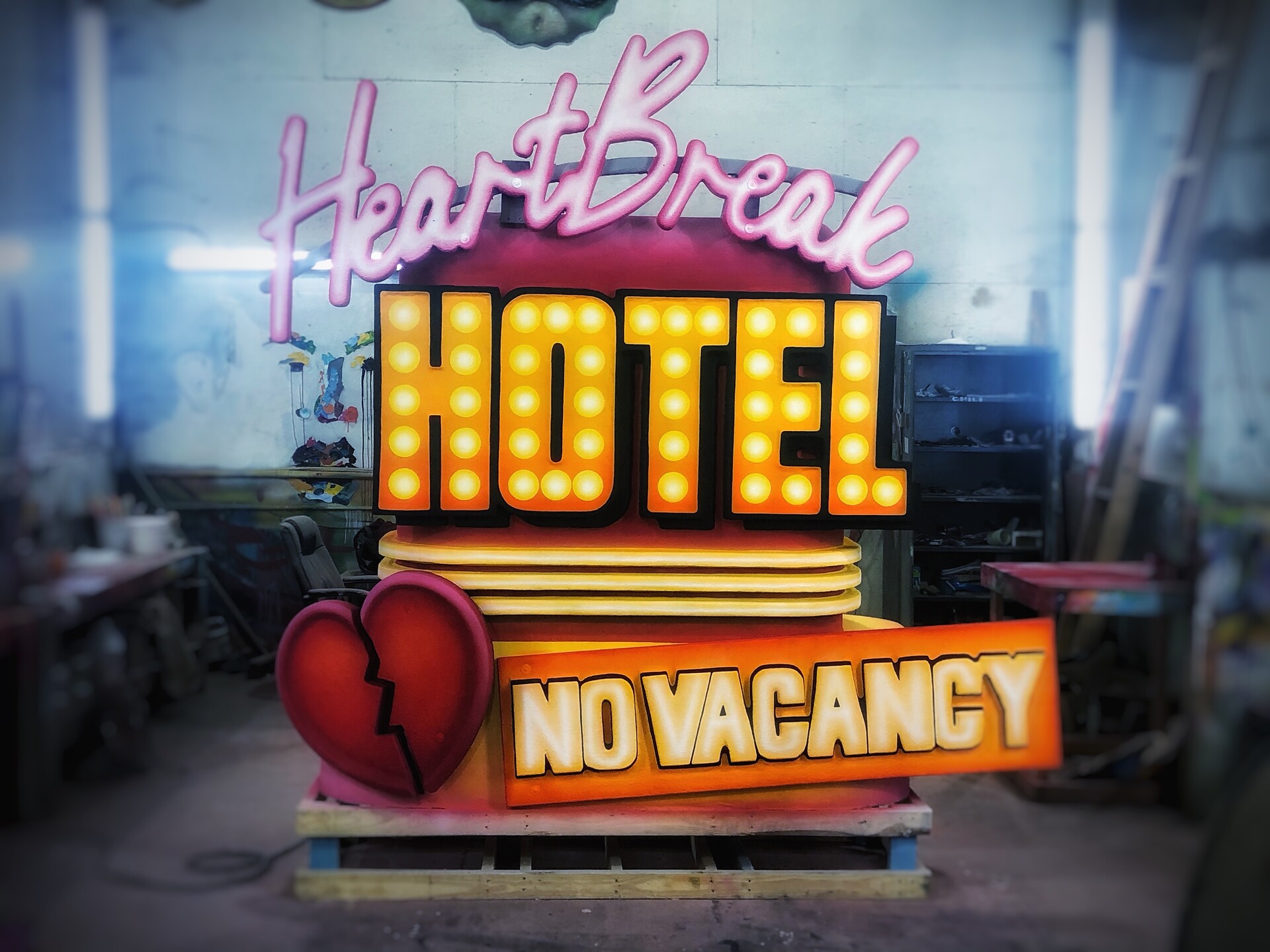ArtStation - Heartbreak Hotel project