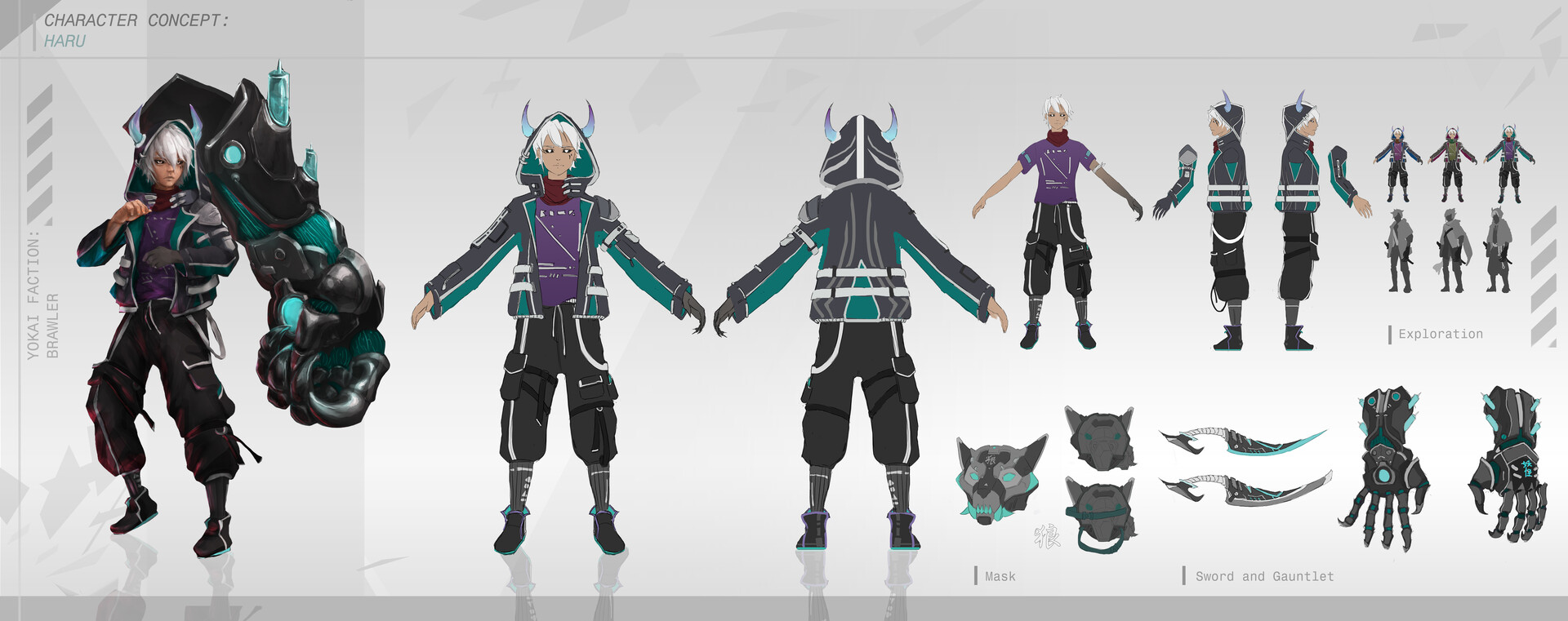 Belsprout - Haru Concept Sheet