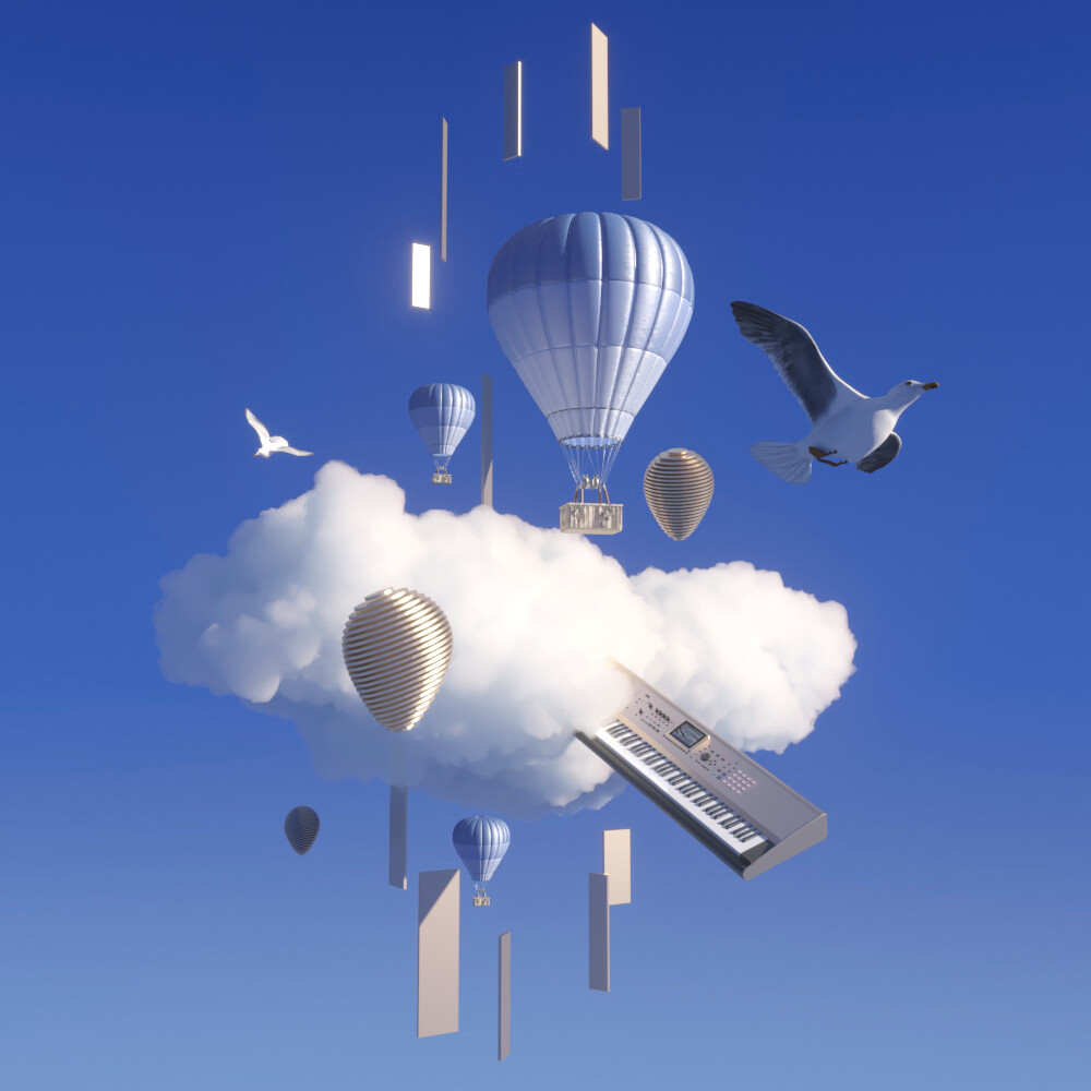 ArtStation - 3d clouds