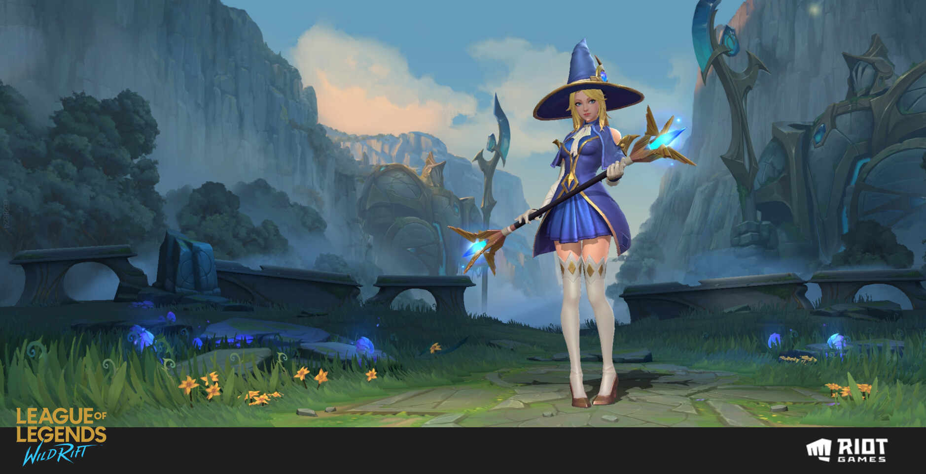 Max Cai - Sorceress Lux Wild Rift Skin Turntable Animation