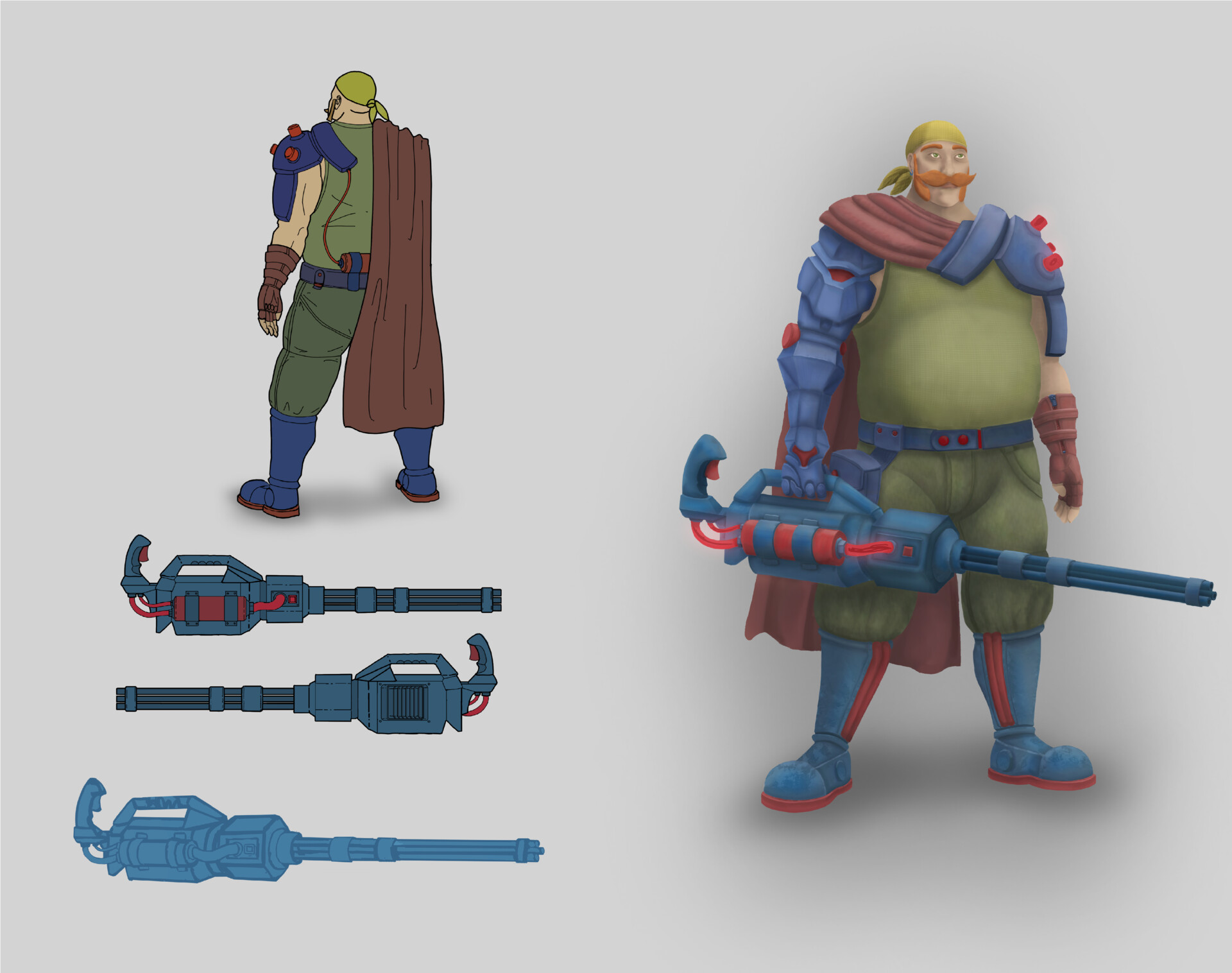 ArtStation - Space mercenary