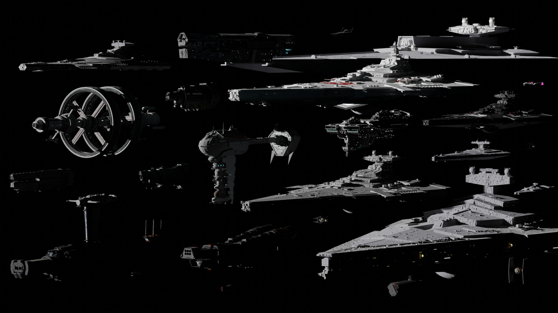 ArtStation - The Fleet so Far