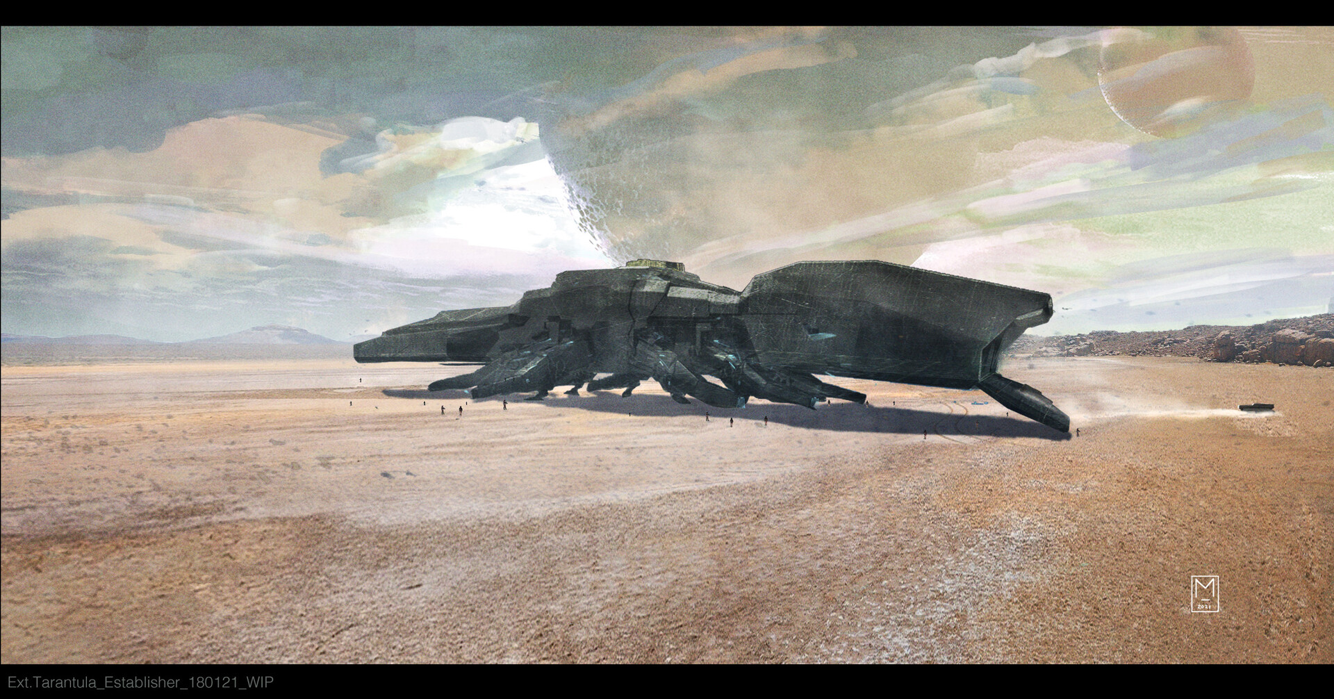 ArtStation - Raised by Wolves Concept Art_THE TARANTULA