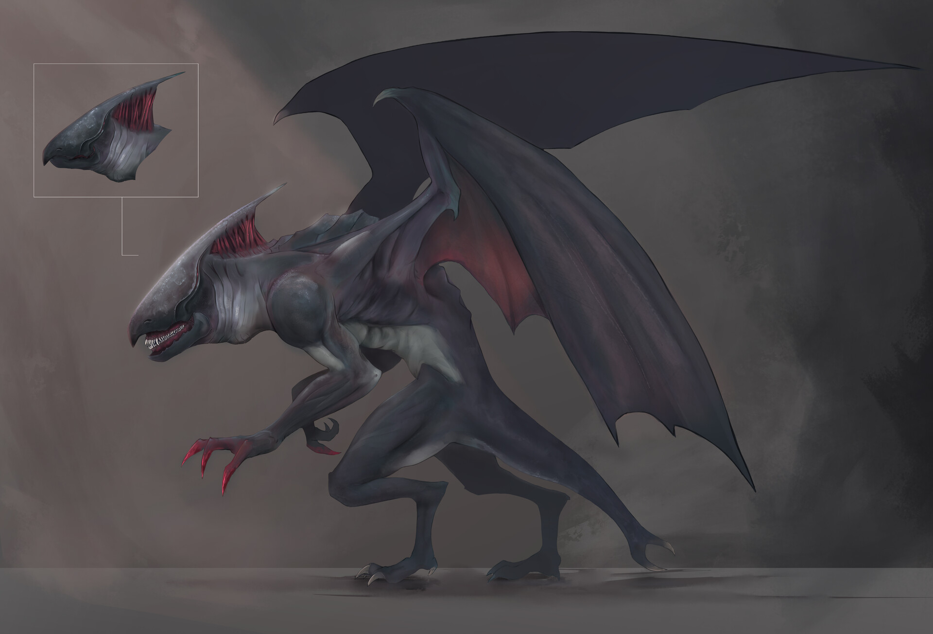 ArtStation - Dragon Creature design