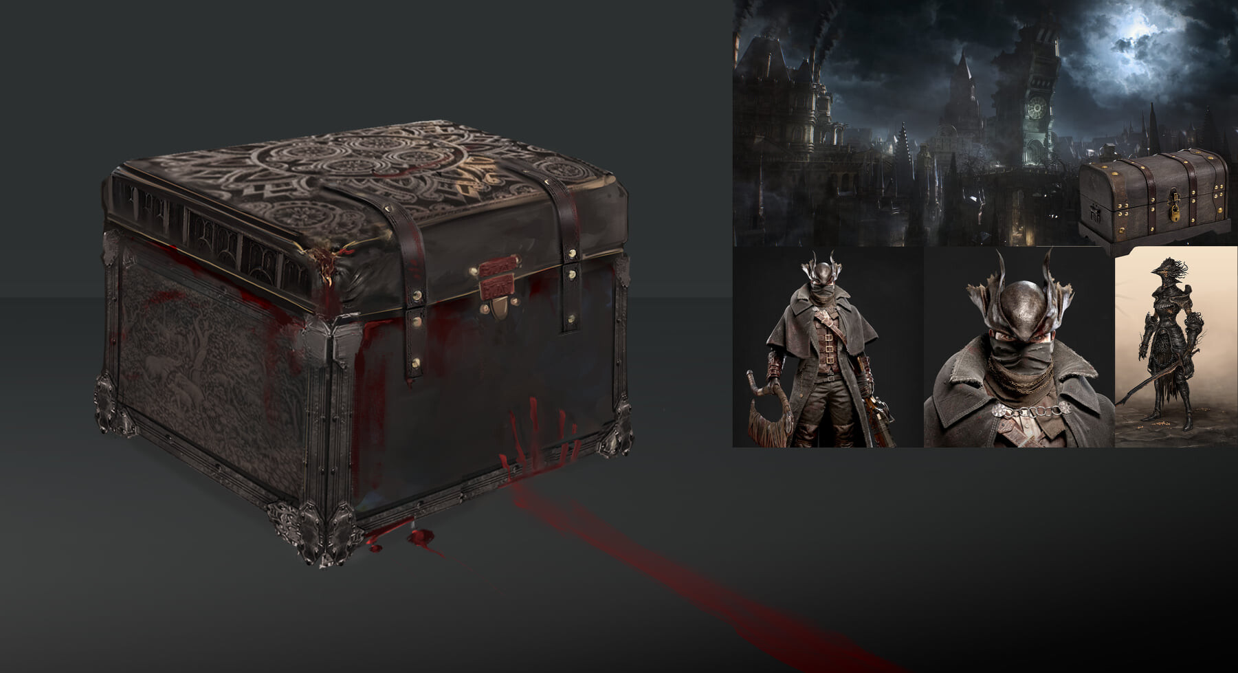 ArtStation - Bloodborne inspiration chest