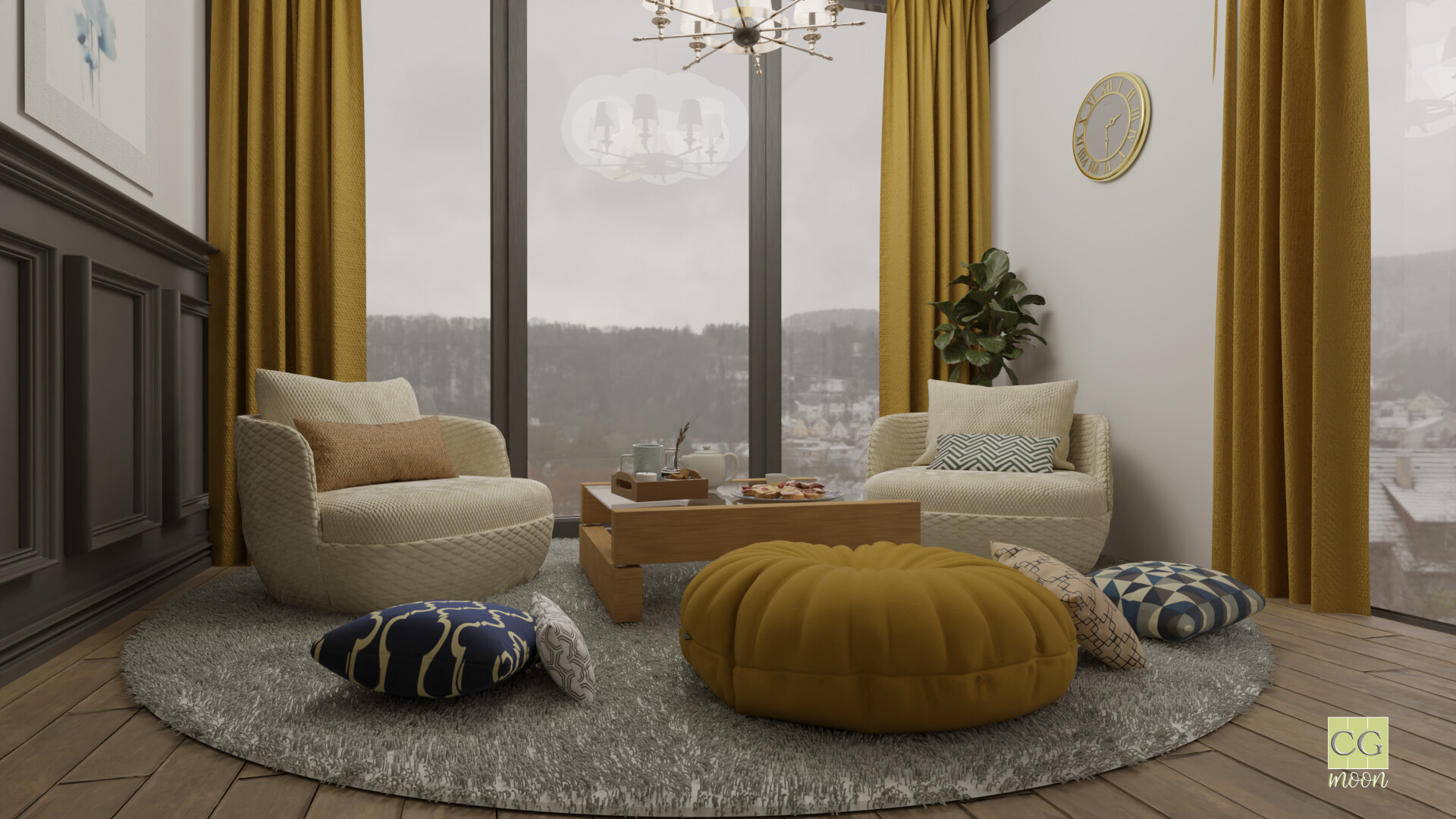 ArtStation - Winter cosy mood