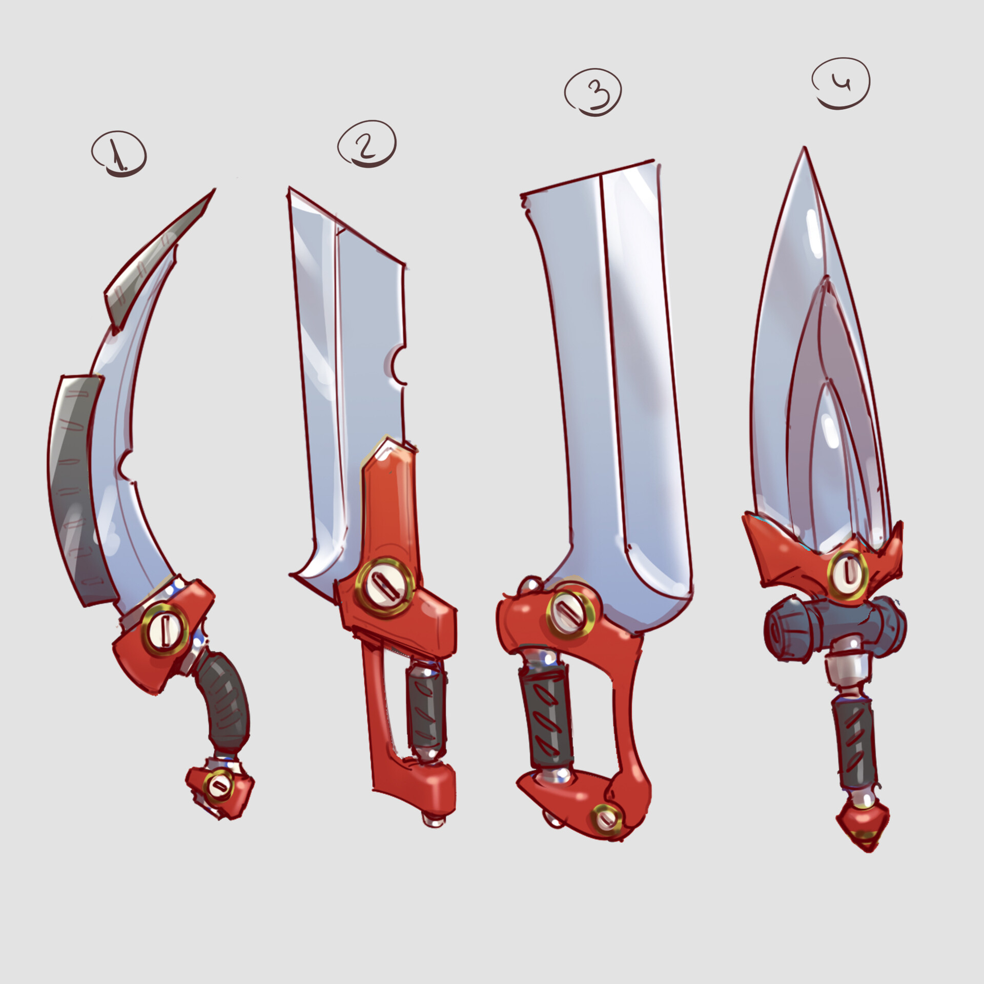 ArtStation - Swords sketches