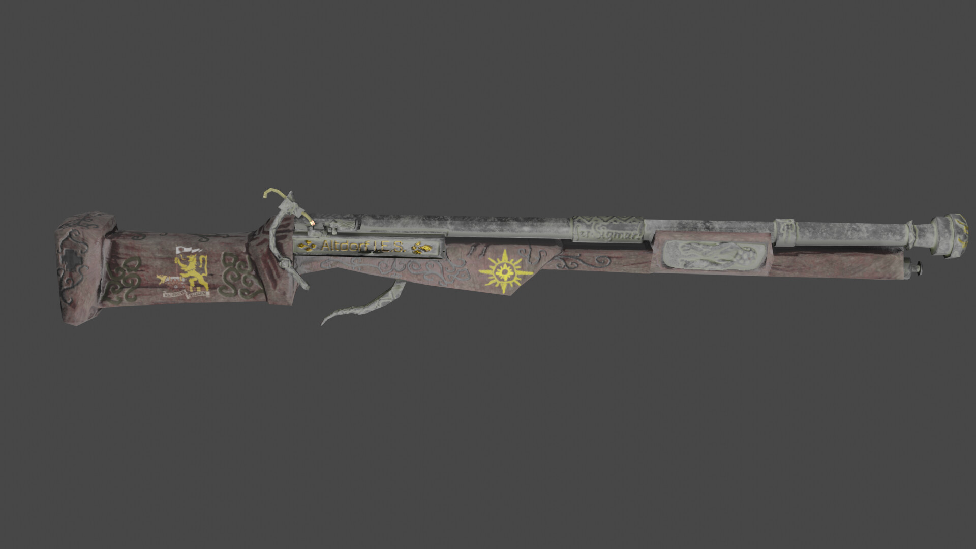 ArtStation - musket for the old realms mod
