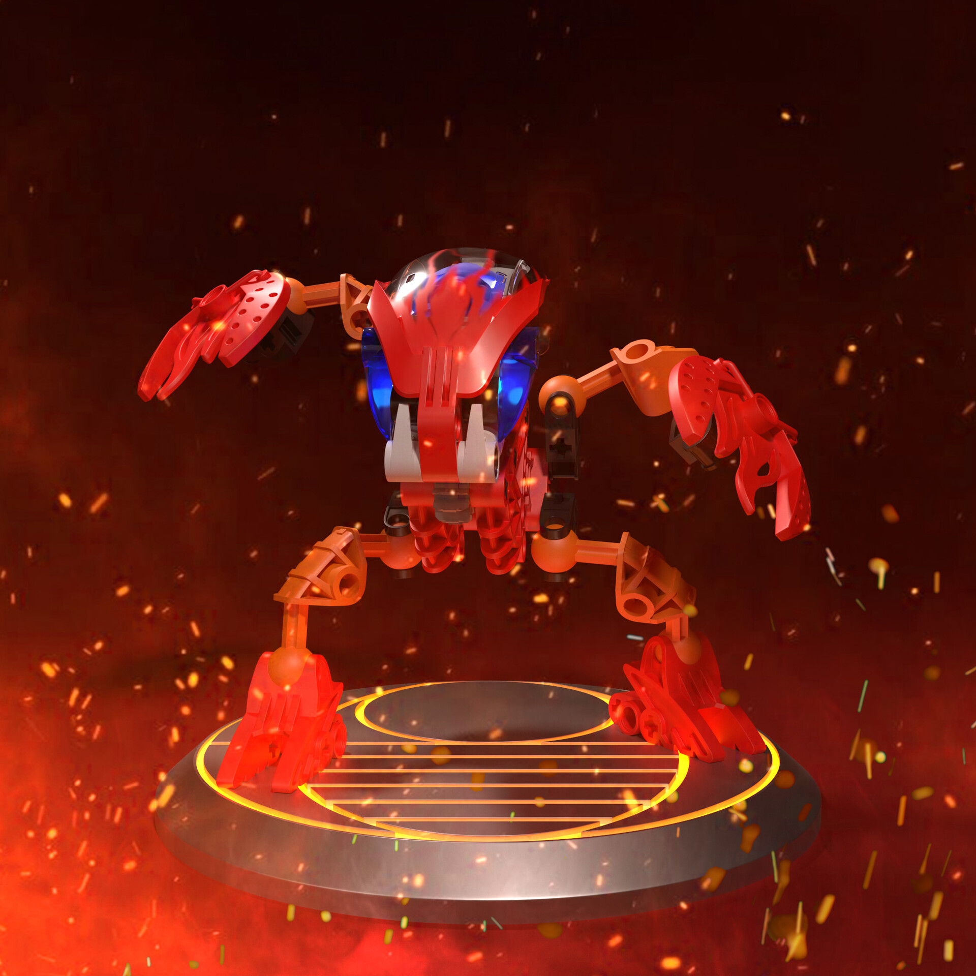 ArtStation - Bionicle: Tahvok (2002)