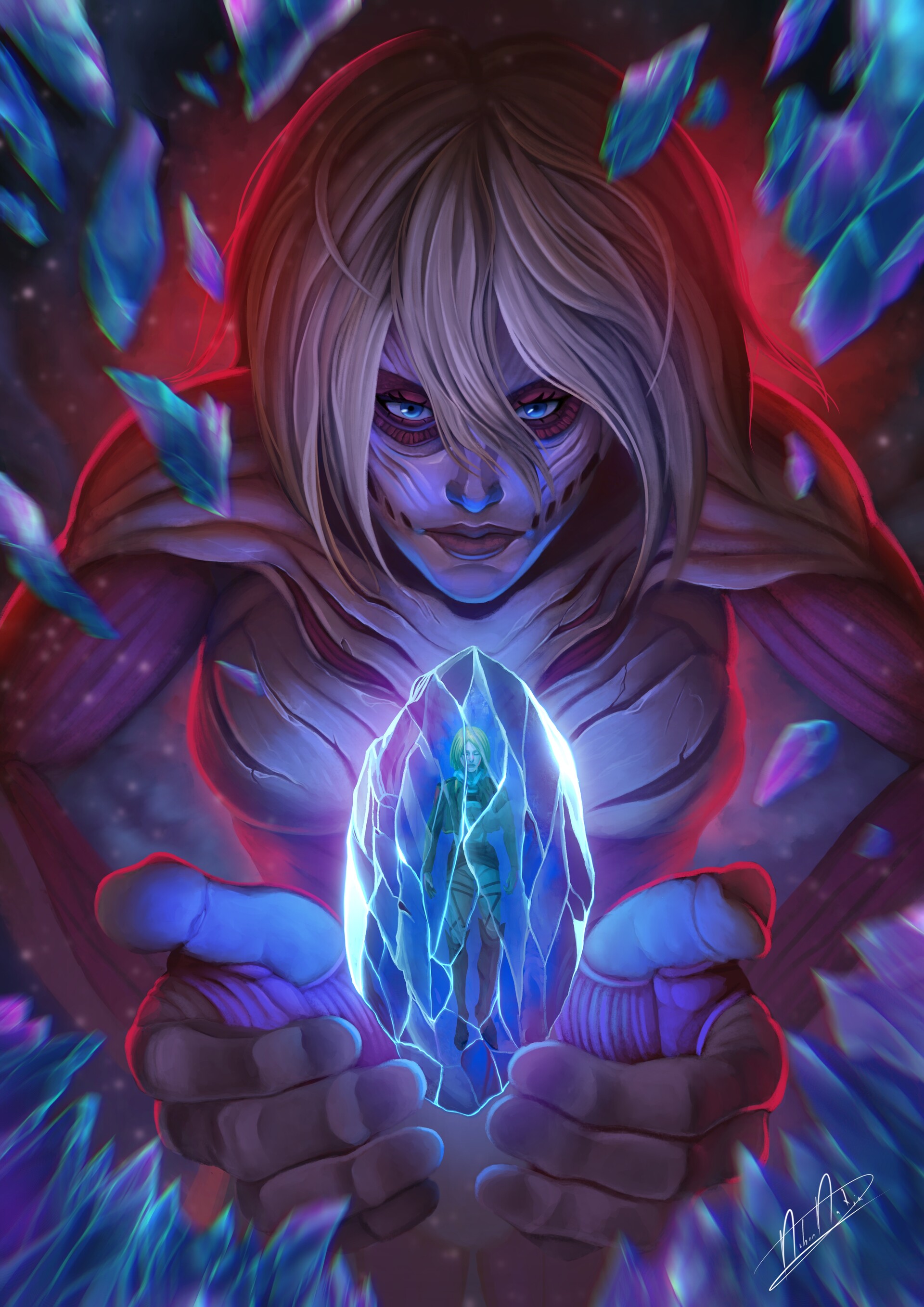 ArtStation - Annie Shingeki no kyojin