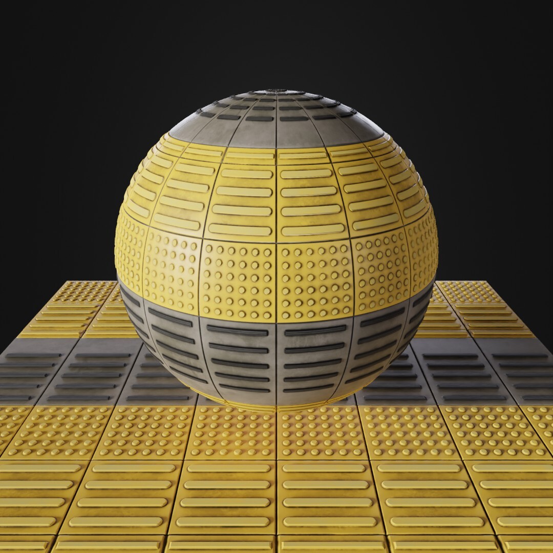 ArtStation - Braille Blocks material