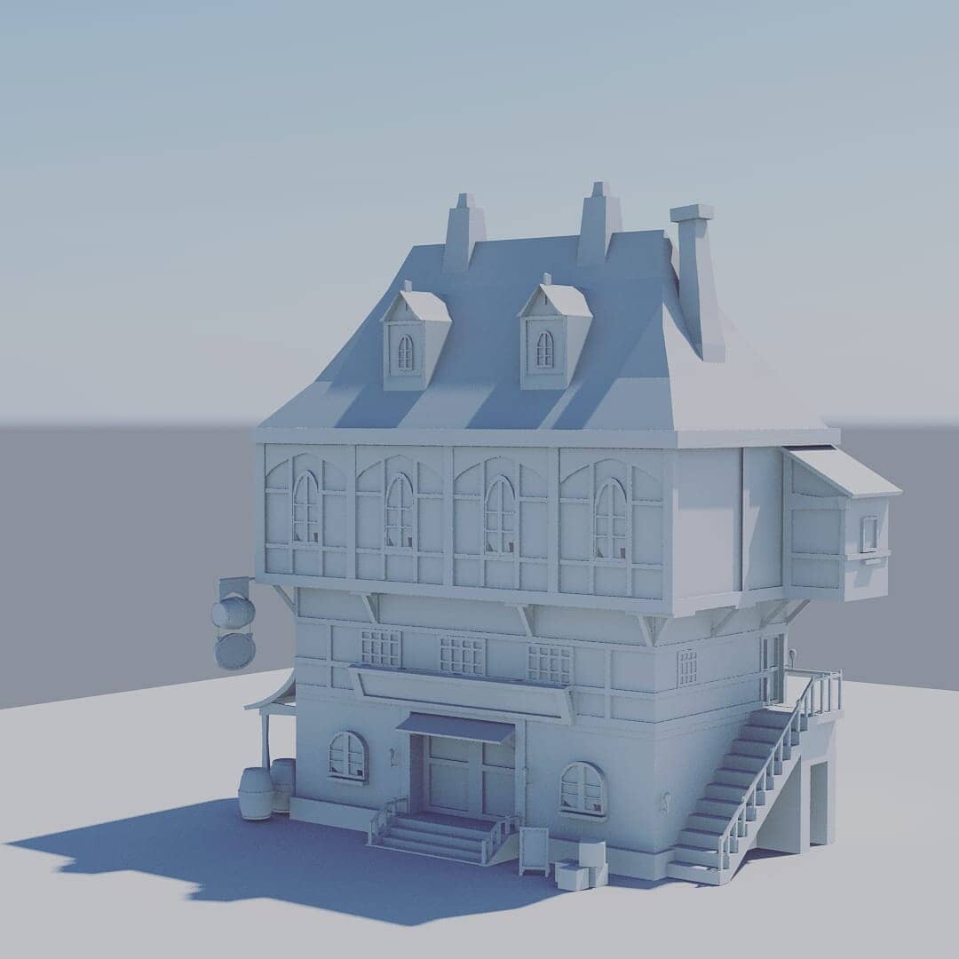 ArtStation - Gaming House