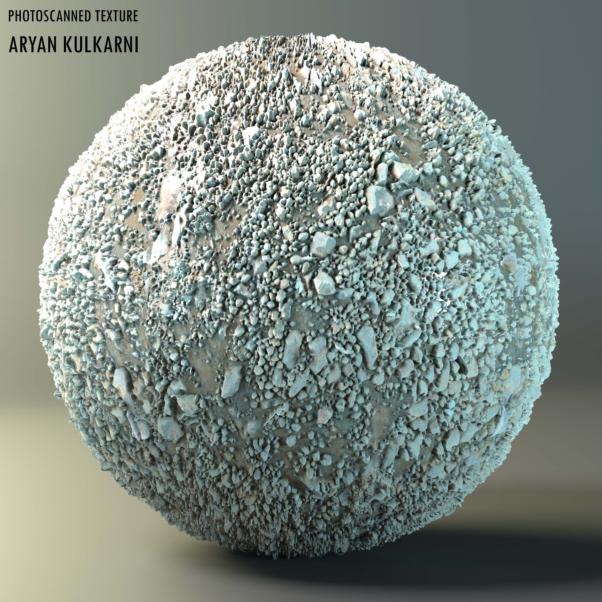 ArtStation - Photoscanned wet ground texture