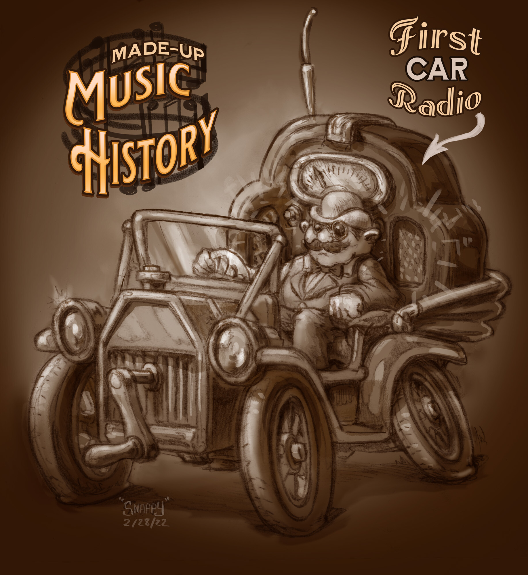 Snappy Flugelschmidt, World-Famous Writer & Artist Extraordinaire ...