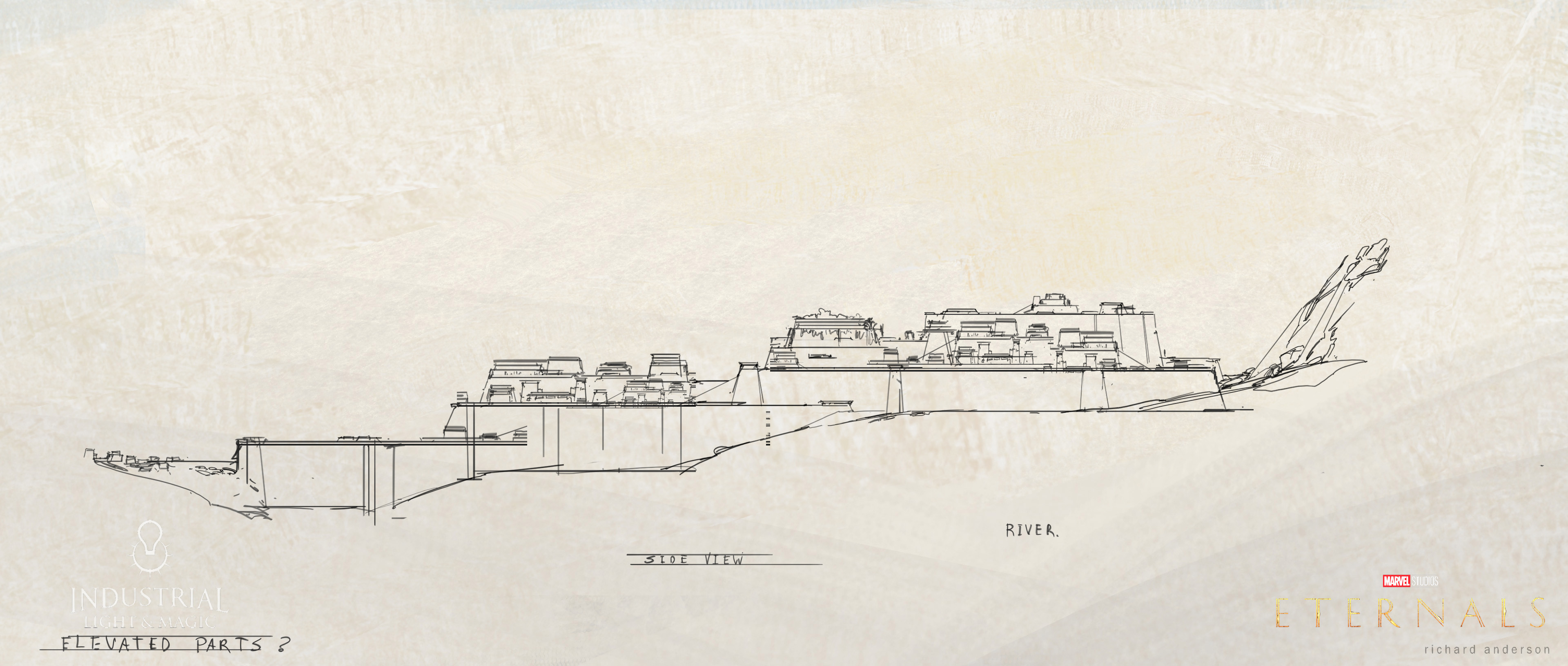richard anderson. flaptraps art studio - Marvel's Eternals Babylon ...