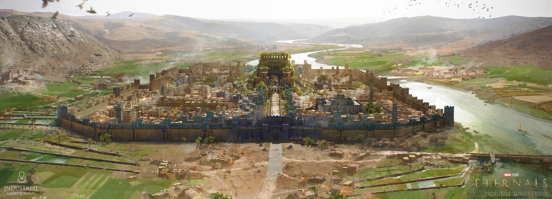 richard anderson. flaptraps art studio - Marvel's Eternals Babylon ...