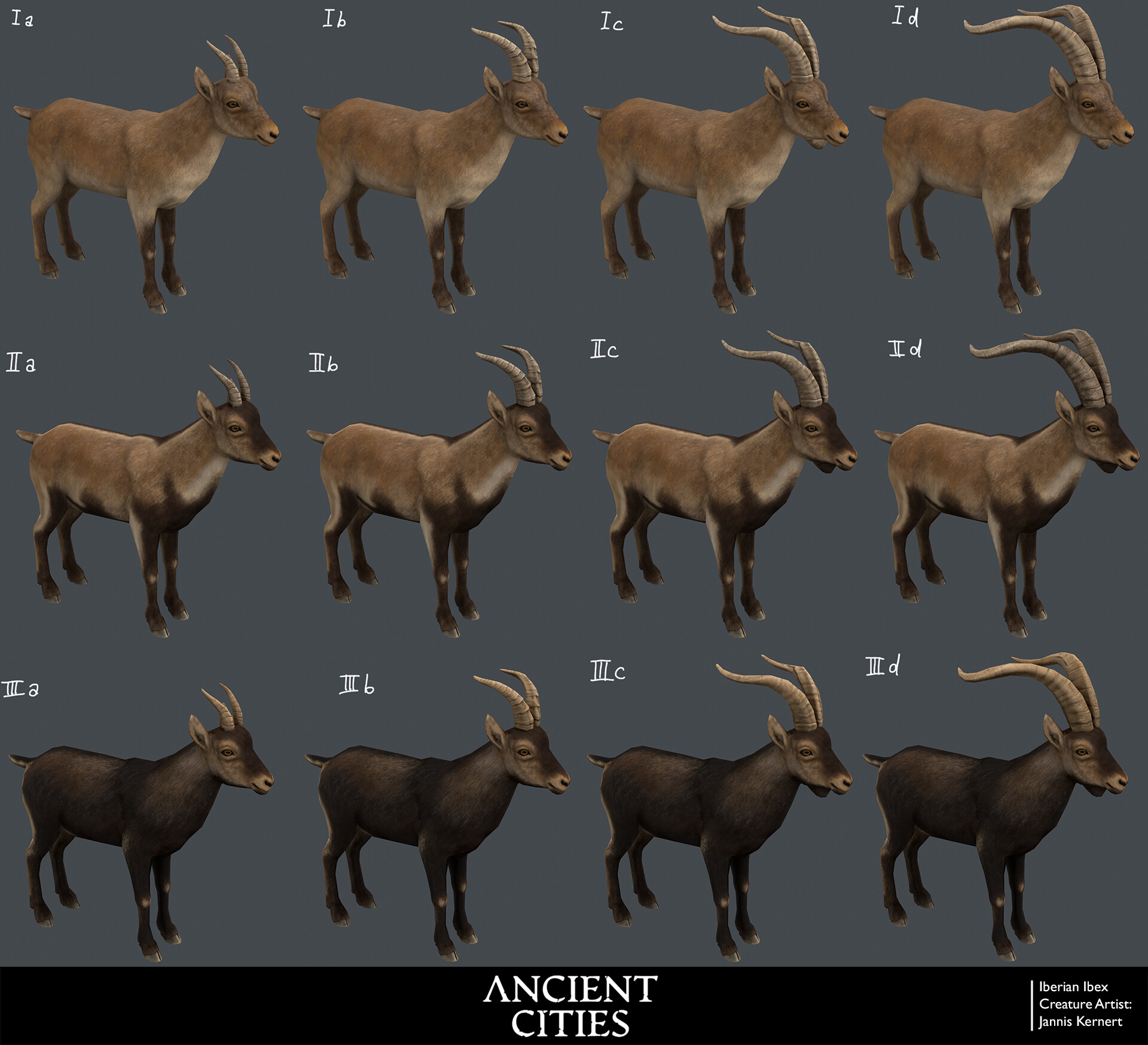 Jannis Kernert - Iberian Ibex for "Ancient Cities"