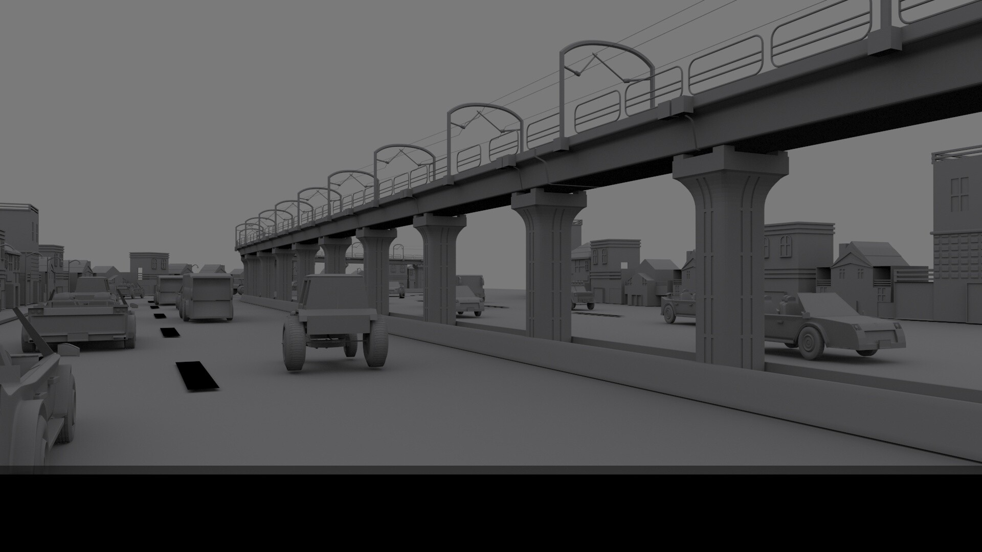 ArtStation - METRO CITY 3D MODEL (2019)