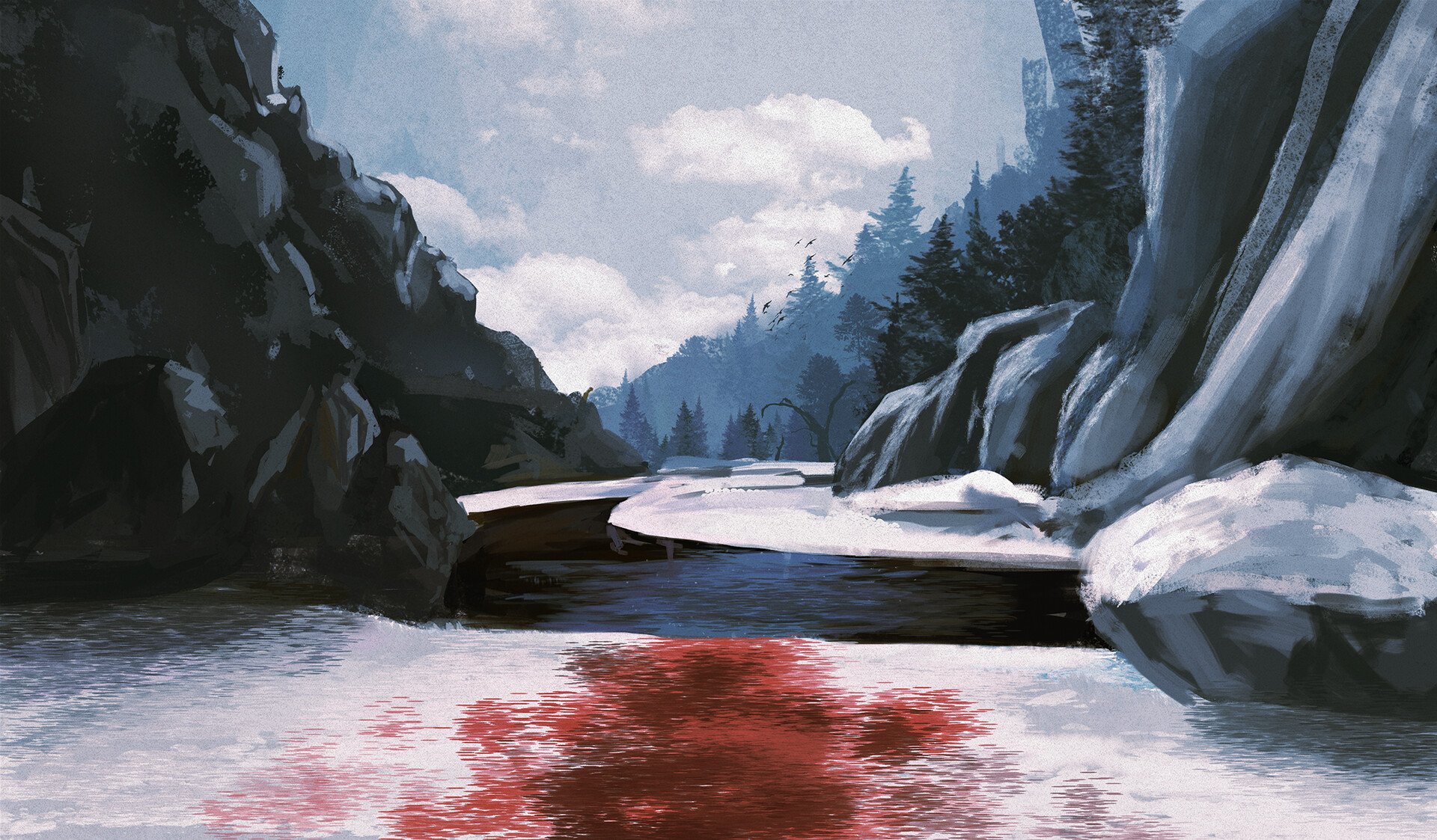 ArtStation - the revenant fan art