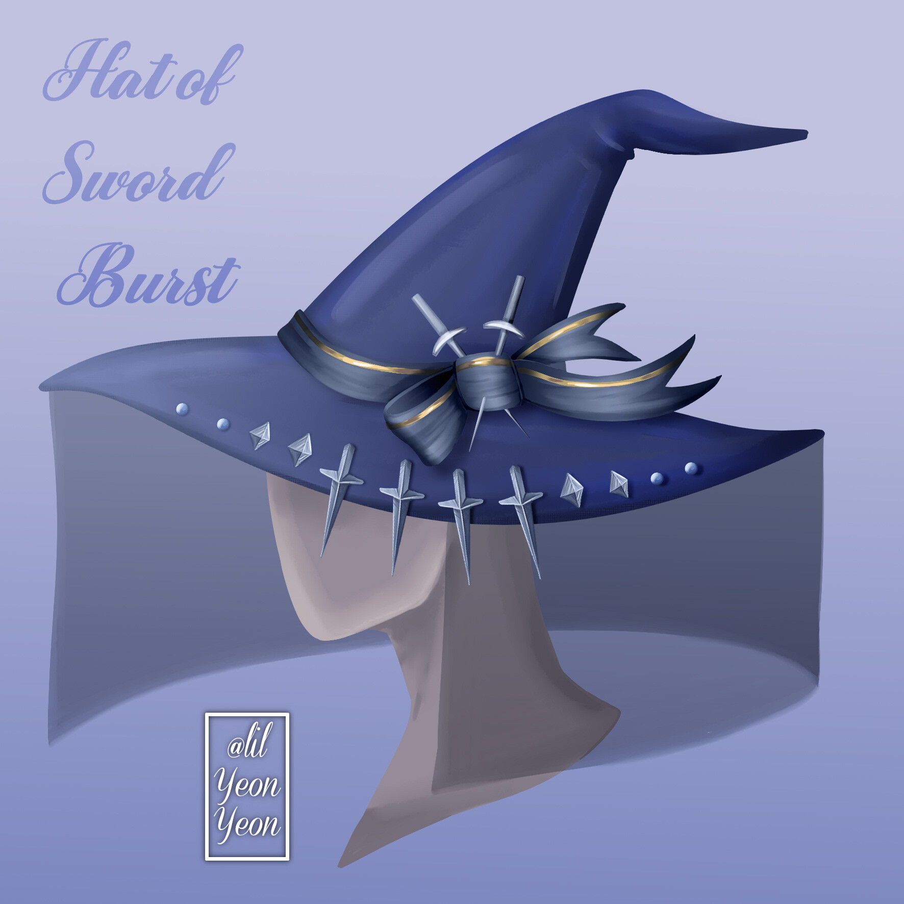 ArtStation - Hat of Sword Burst