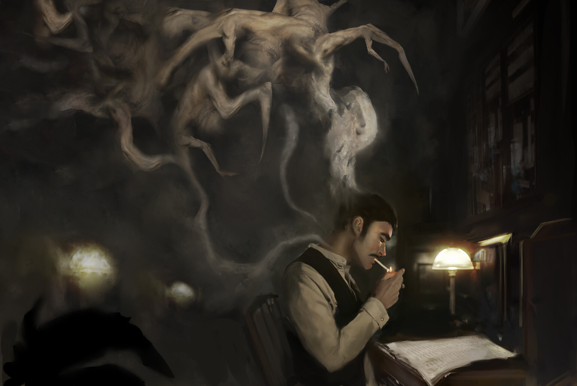 ArtStation - LOVECRAFT MOOD