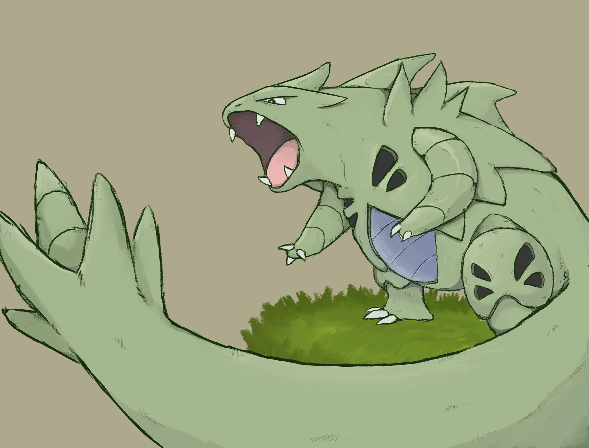 ArtStation - Tyranitar