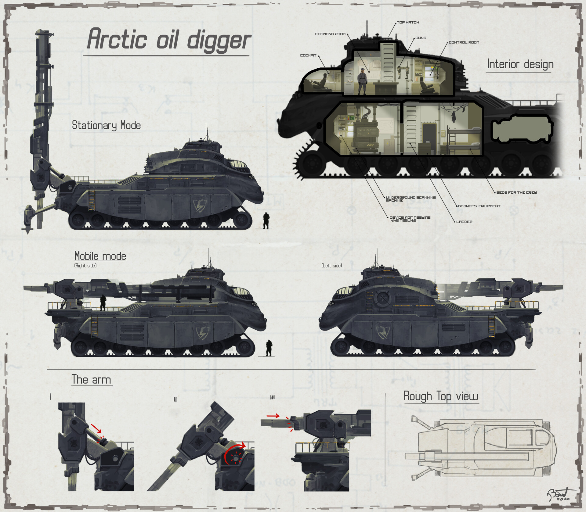 Szymon Barnat - Arctic oil digger