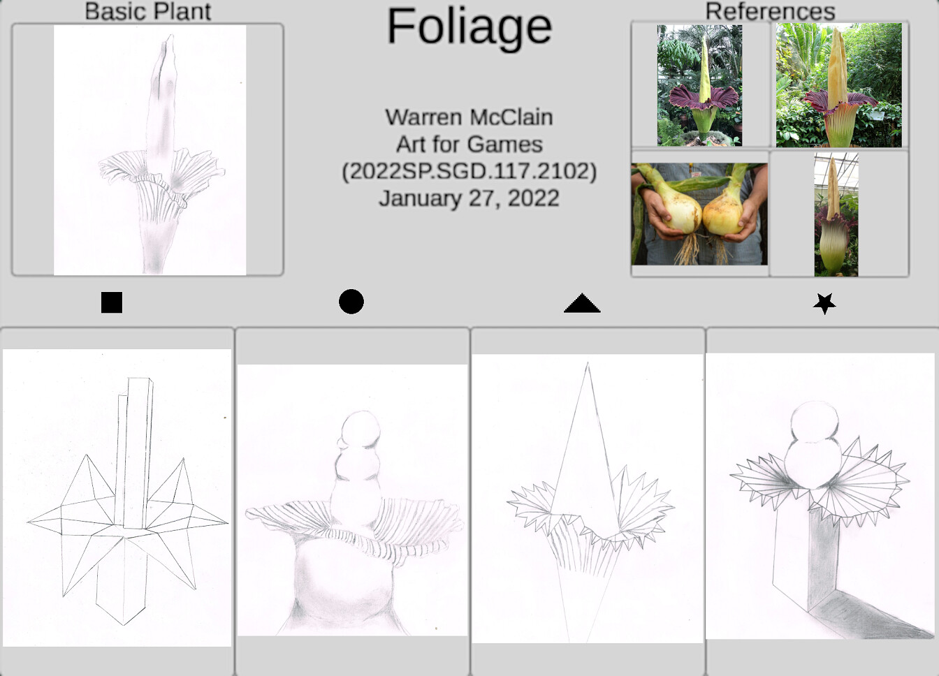 ArtStation - Foliage - Jan 22
