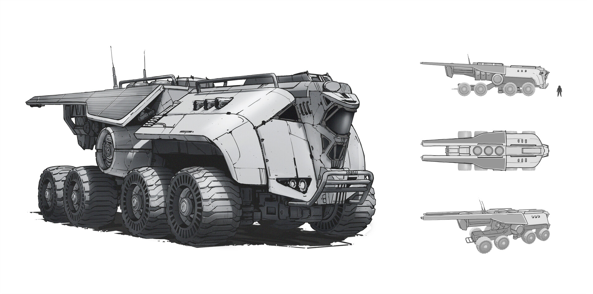 ArtStation - Mars vehicle