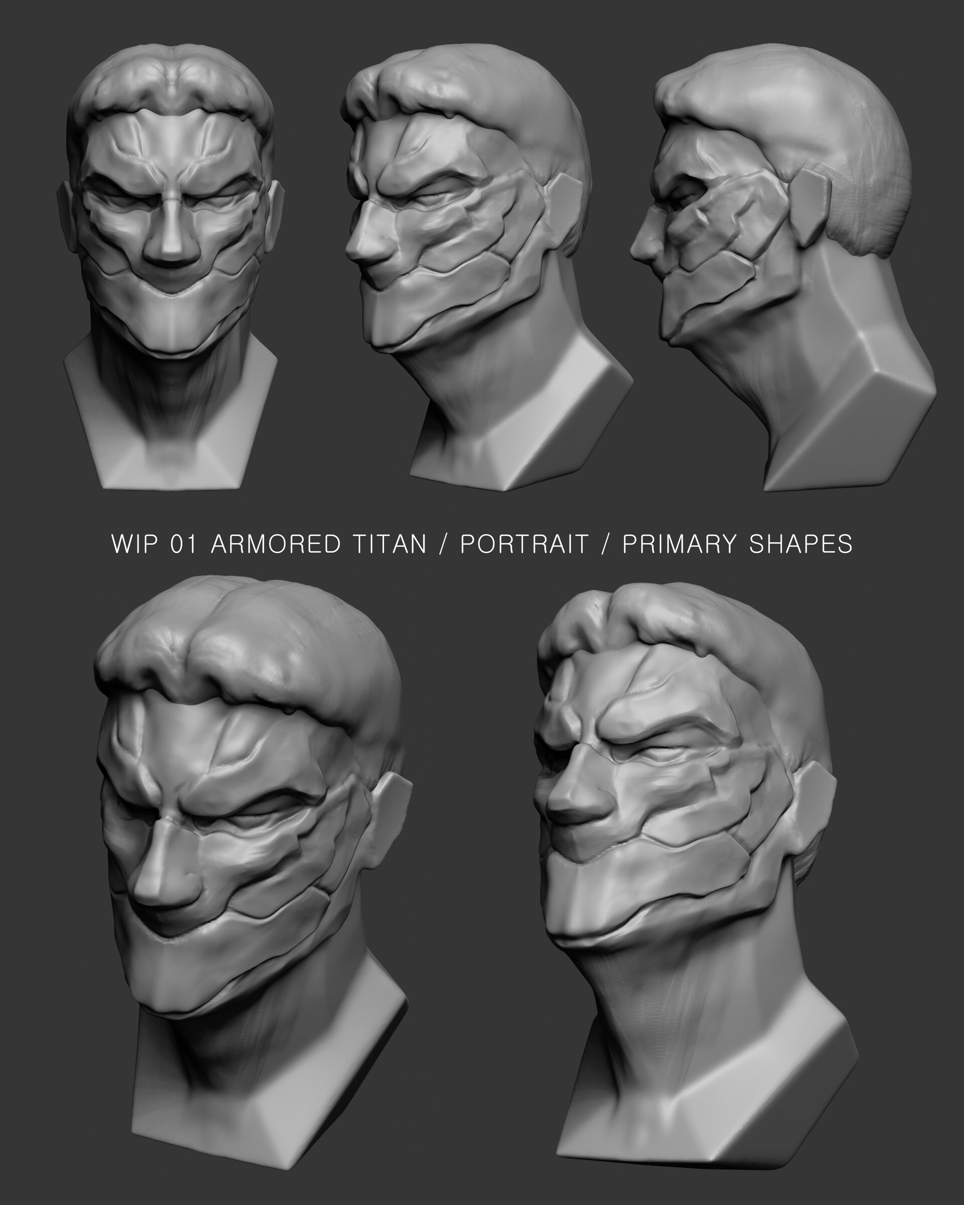 Amirkhan Temirov - Armored titan fan art