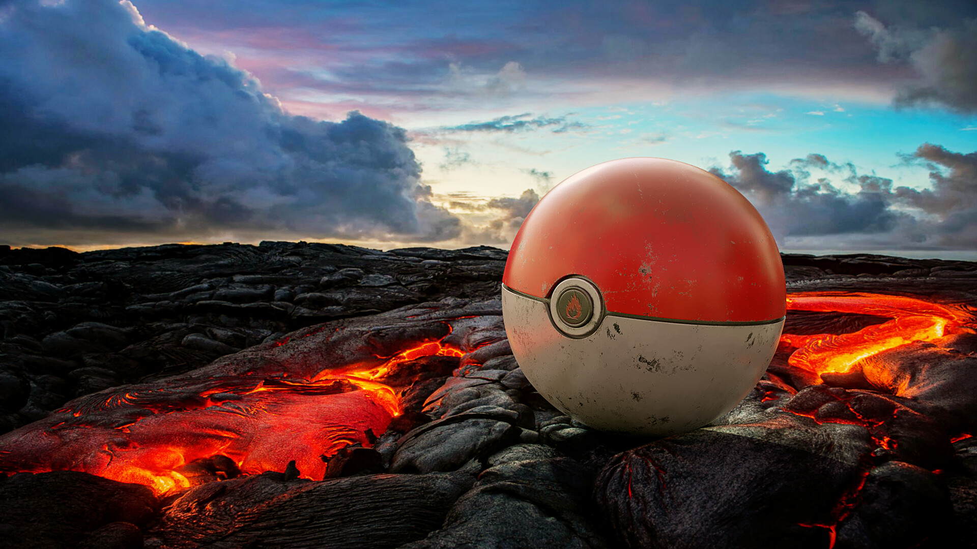 ArtStation - Pokemon ball