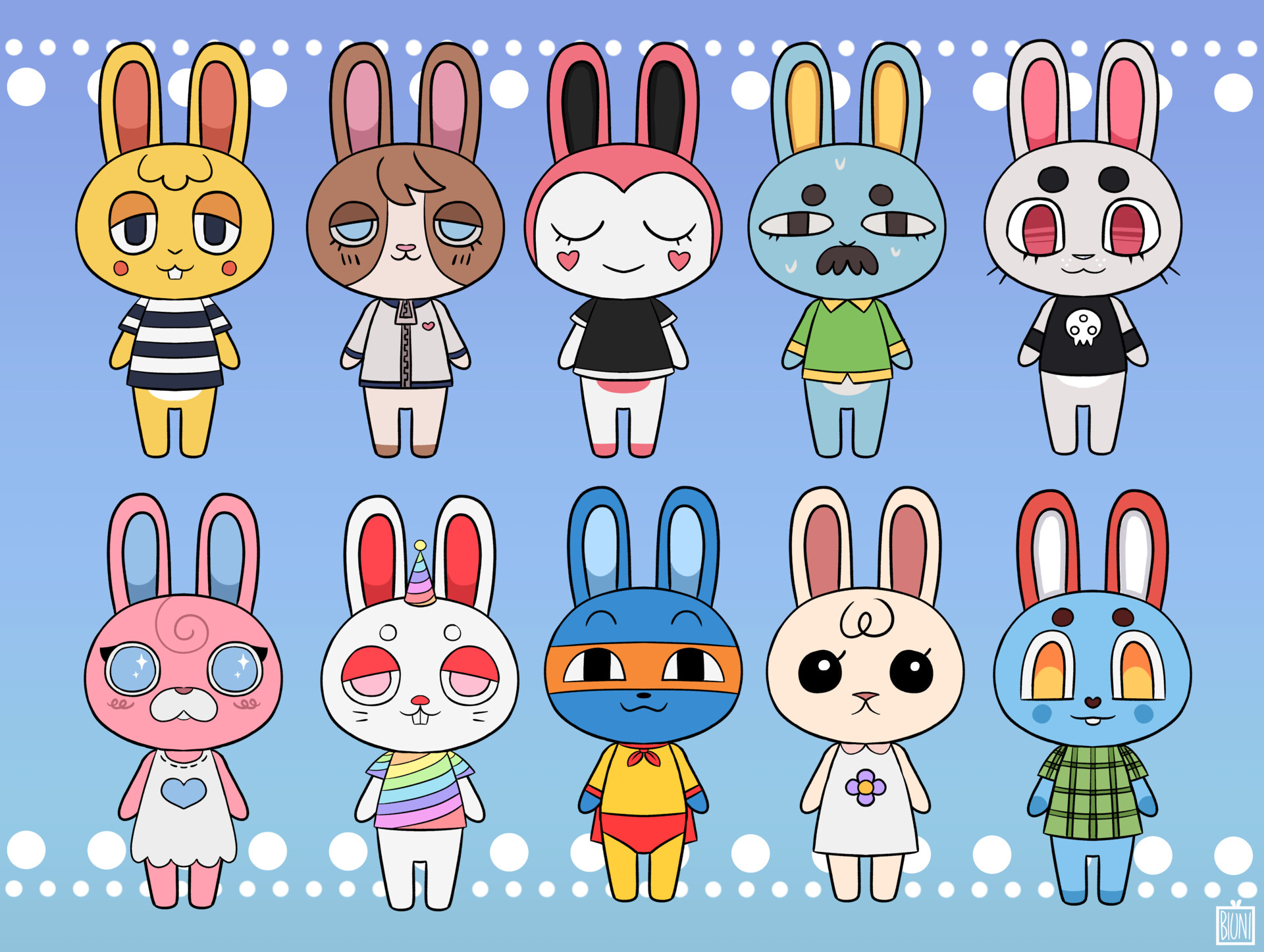 ArtStation - Animal Crossing New Horizons Fan designs