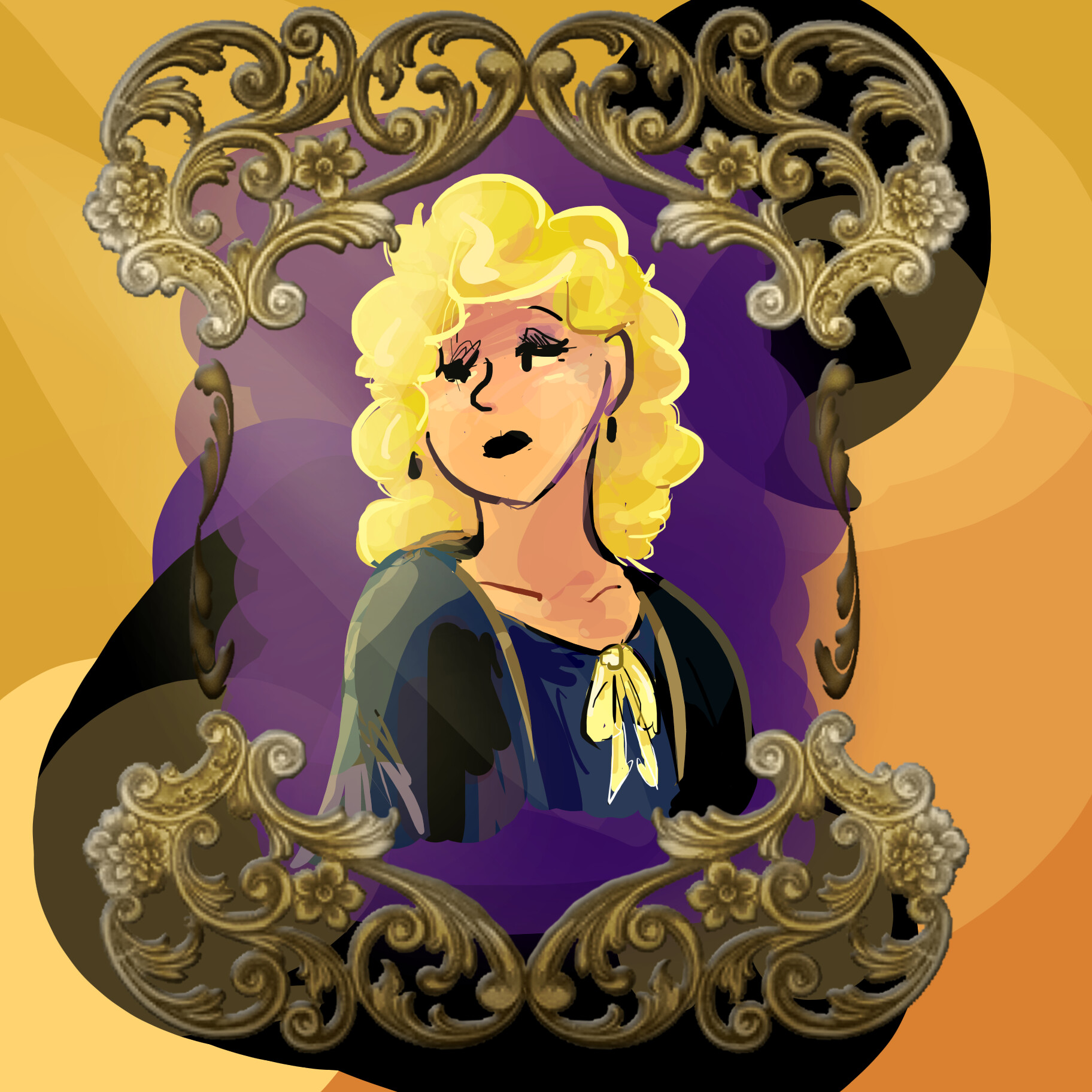 ArtStation - Marilla: Style study portrait