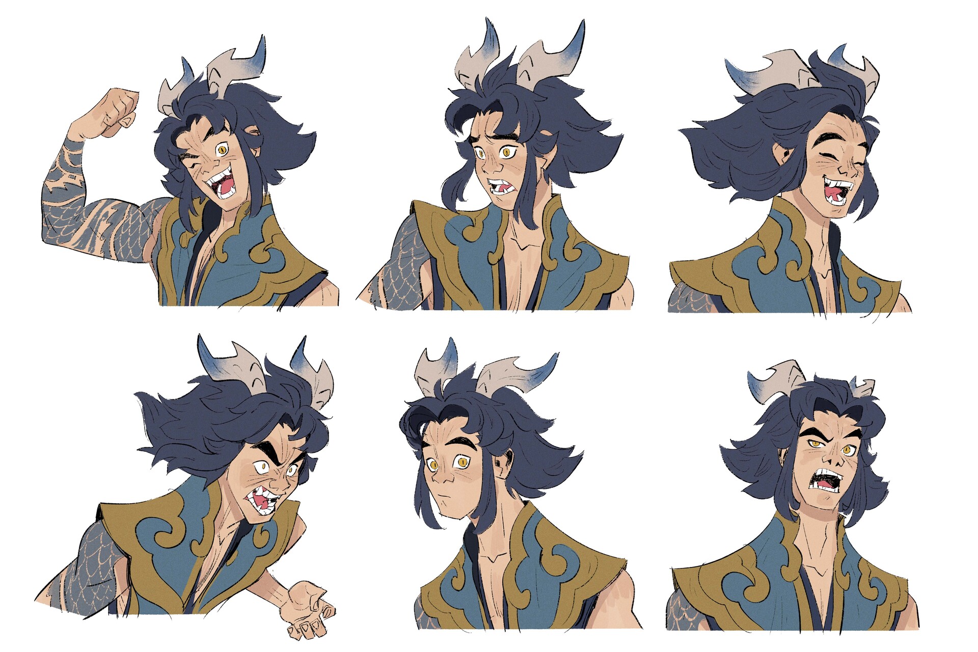 ArtStation - Prince Expressions