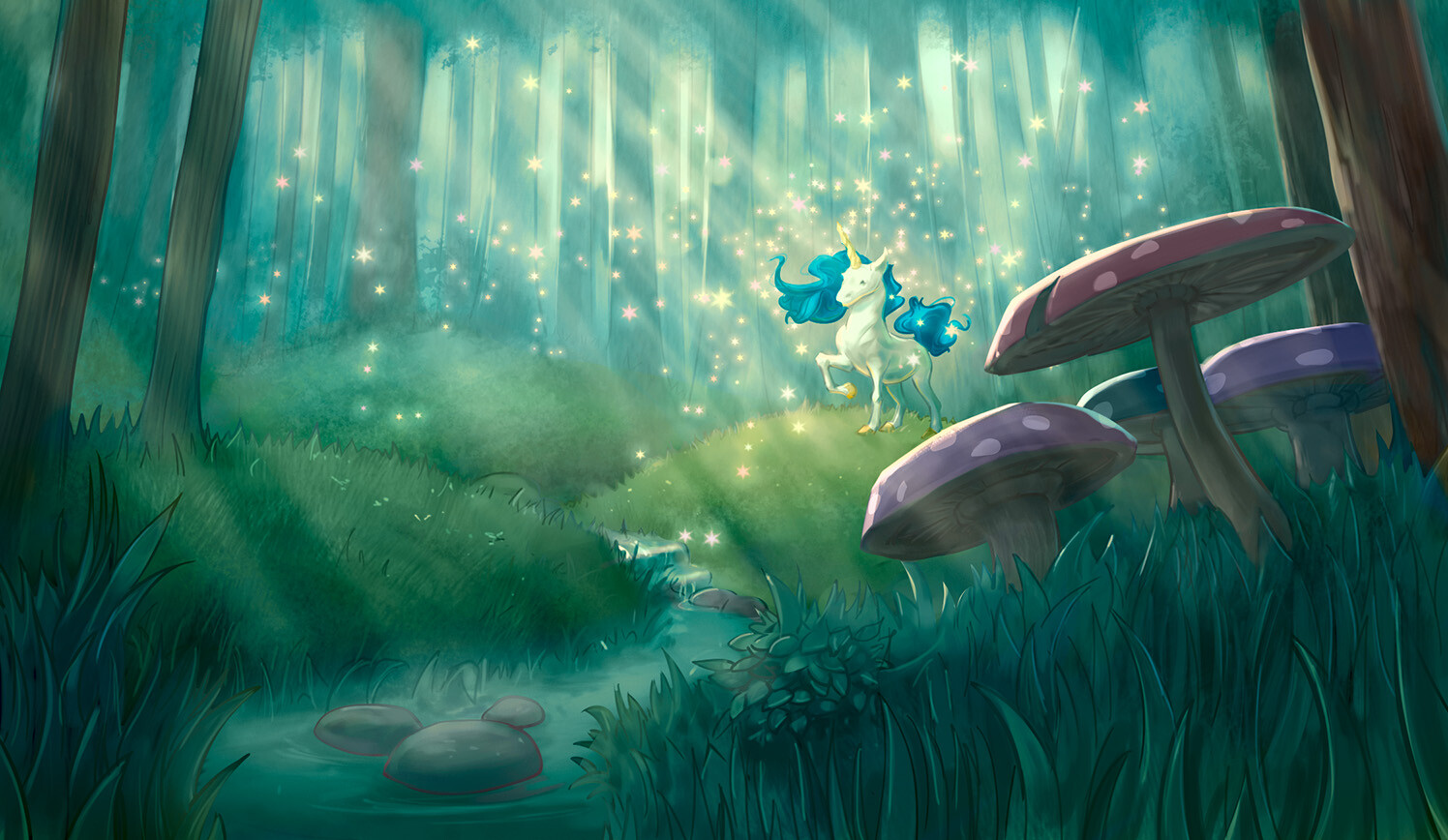 ArtStation - Enchanted Forest