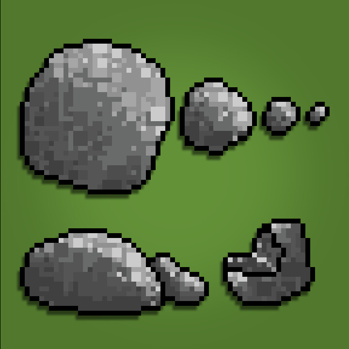 ArtStation - Pixel Stones