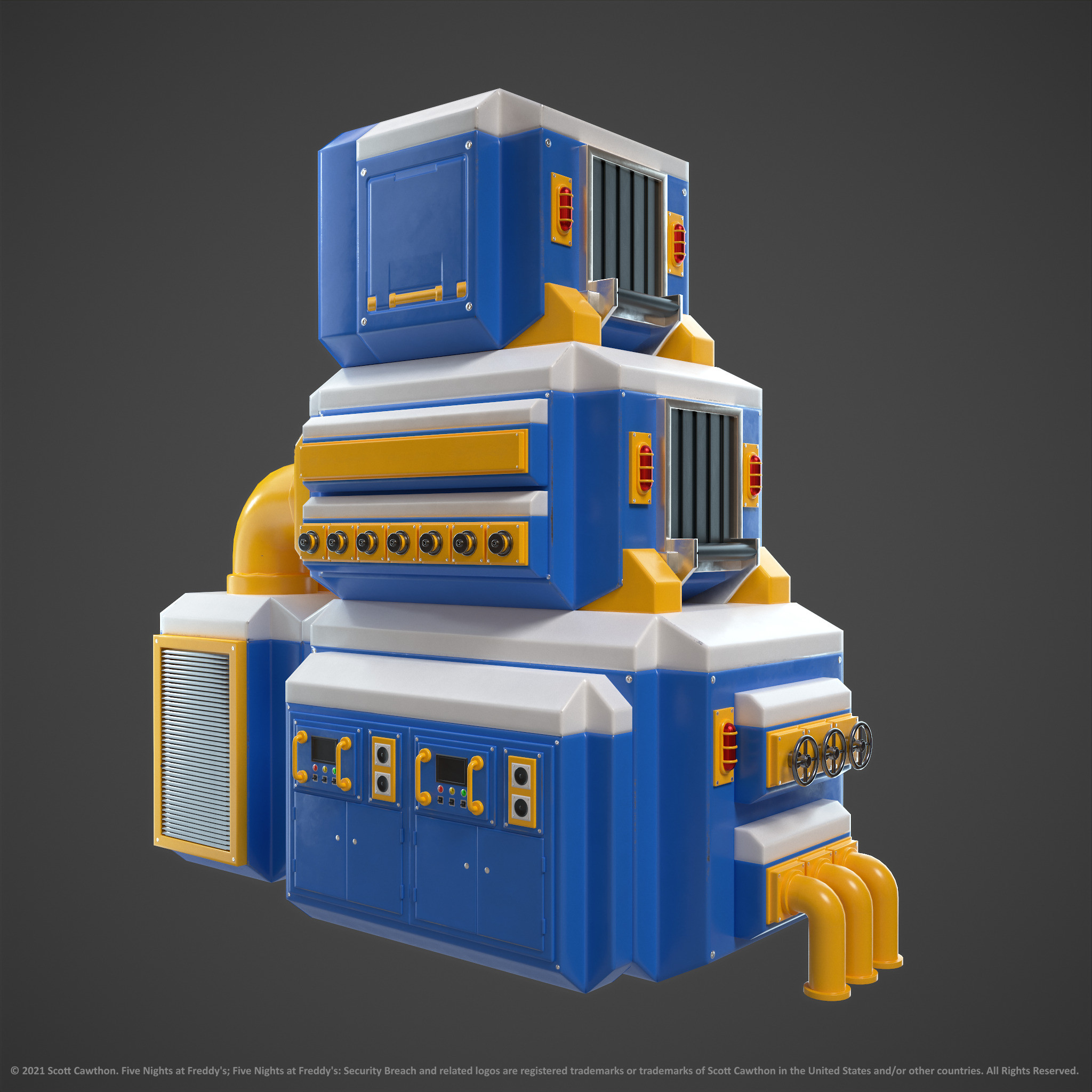 Patrick Dunphy - Five Nights at Freddy's: Security Breach Art Dump